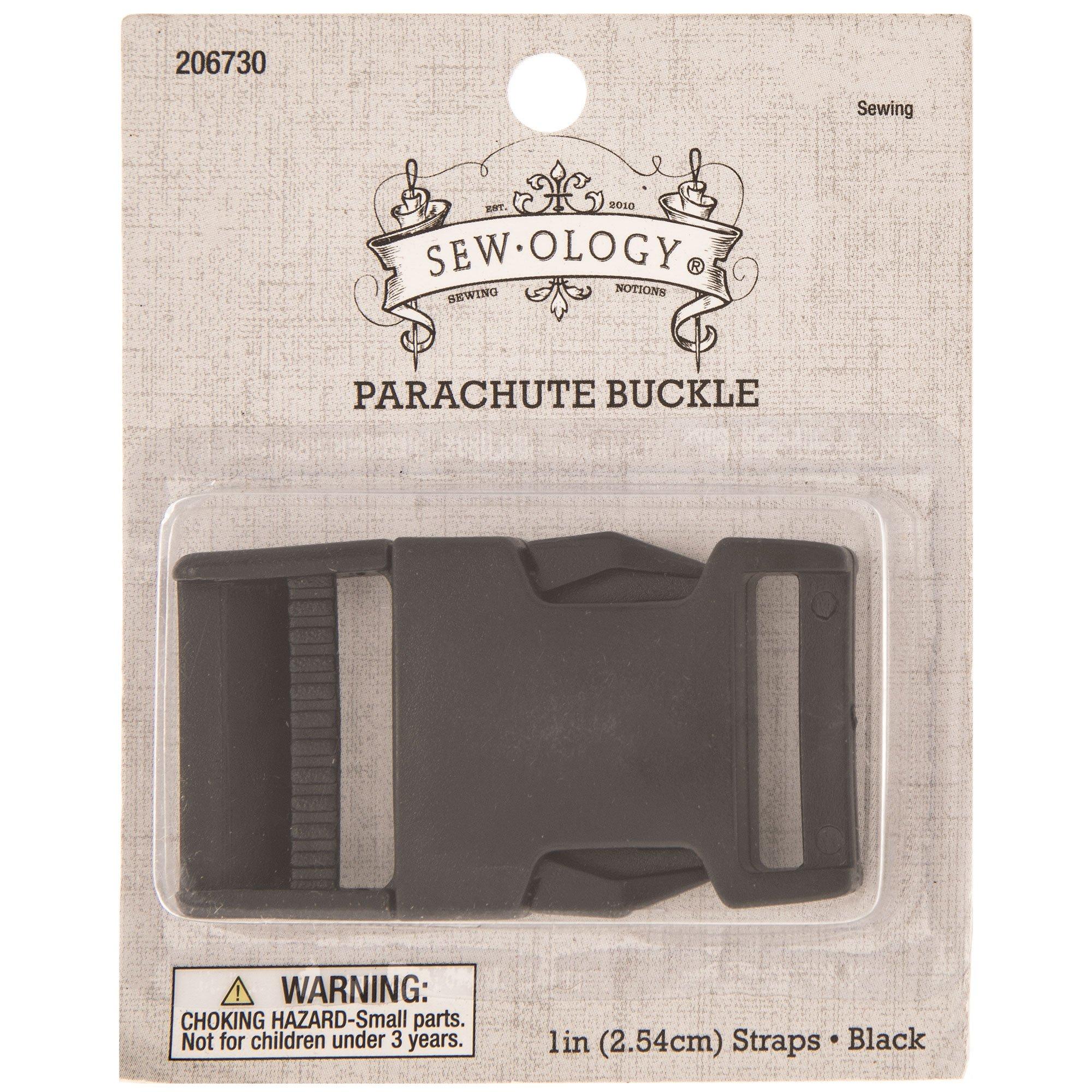 Black Parachute Buckle - 1" | Hobby Lobby | 206730