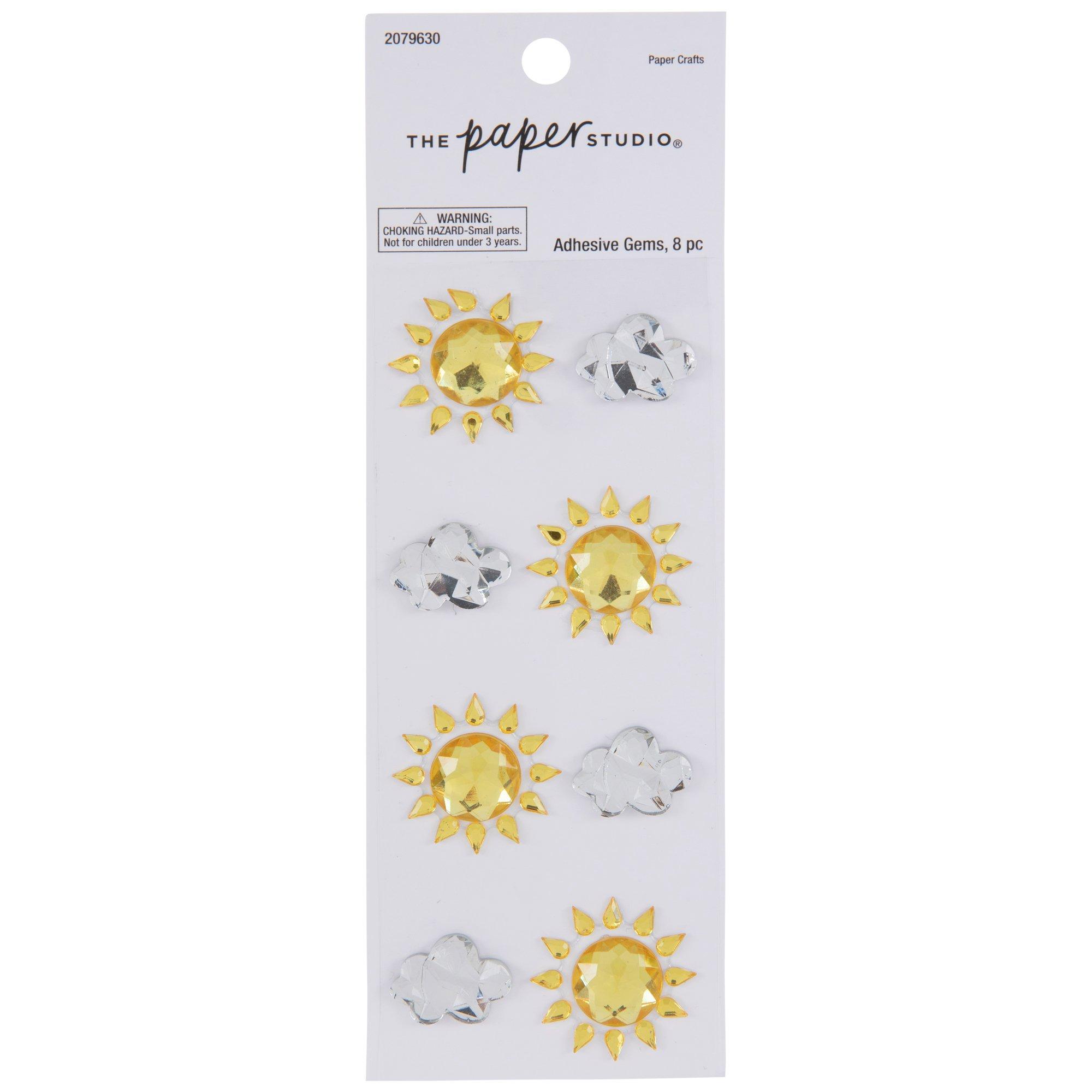 Sun & Cloud Rhinestone Stickers | Hobby Lobby | 2079630
