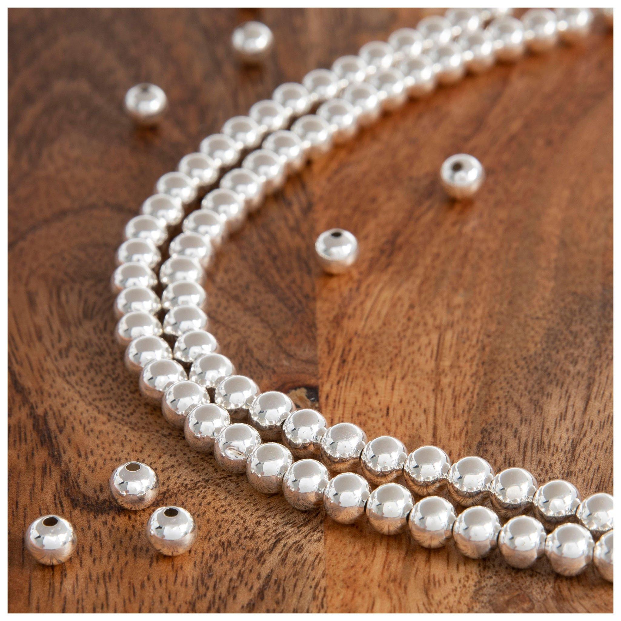 Round Metal Bead Strands | Hobby Lobby | 2082154