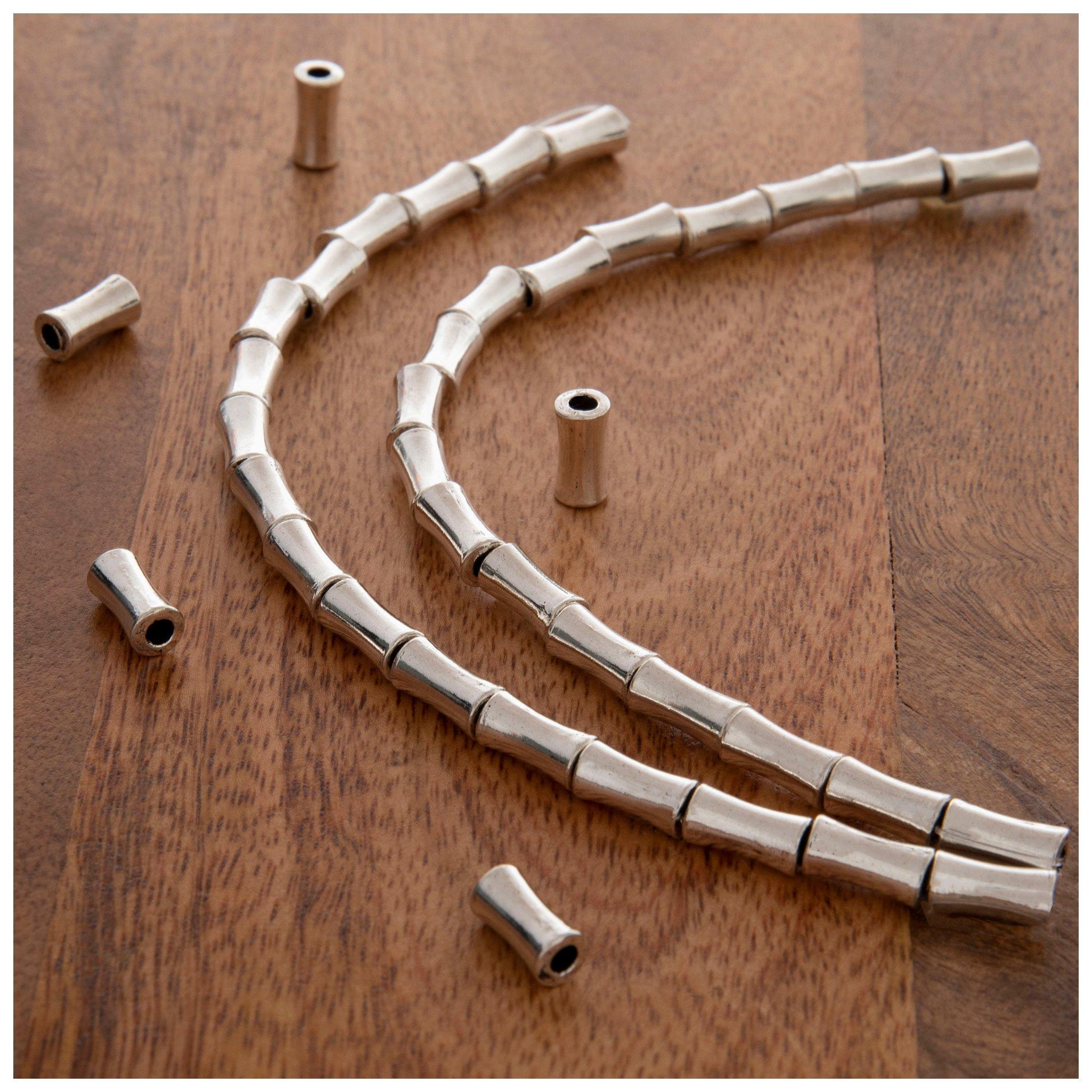 Smooth Concave Tube Bead Strands - 10.4mm x 5.2mm | Hobby Lobby | 2082535