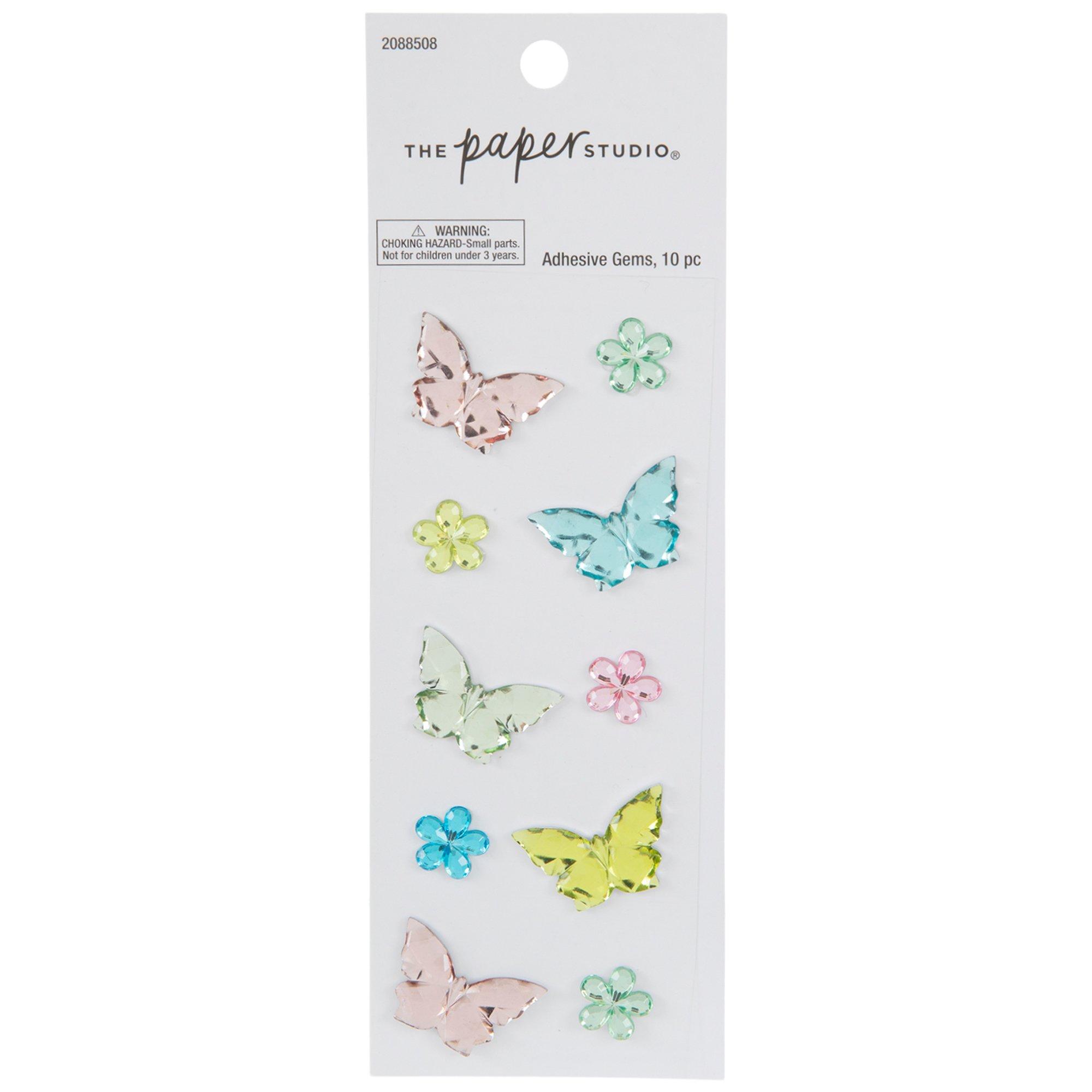 Butterflies & Flowers Rhinestone Stickers | Hobby Lobby | 2088508
