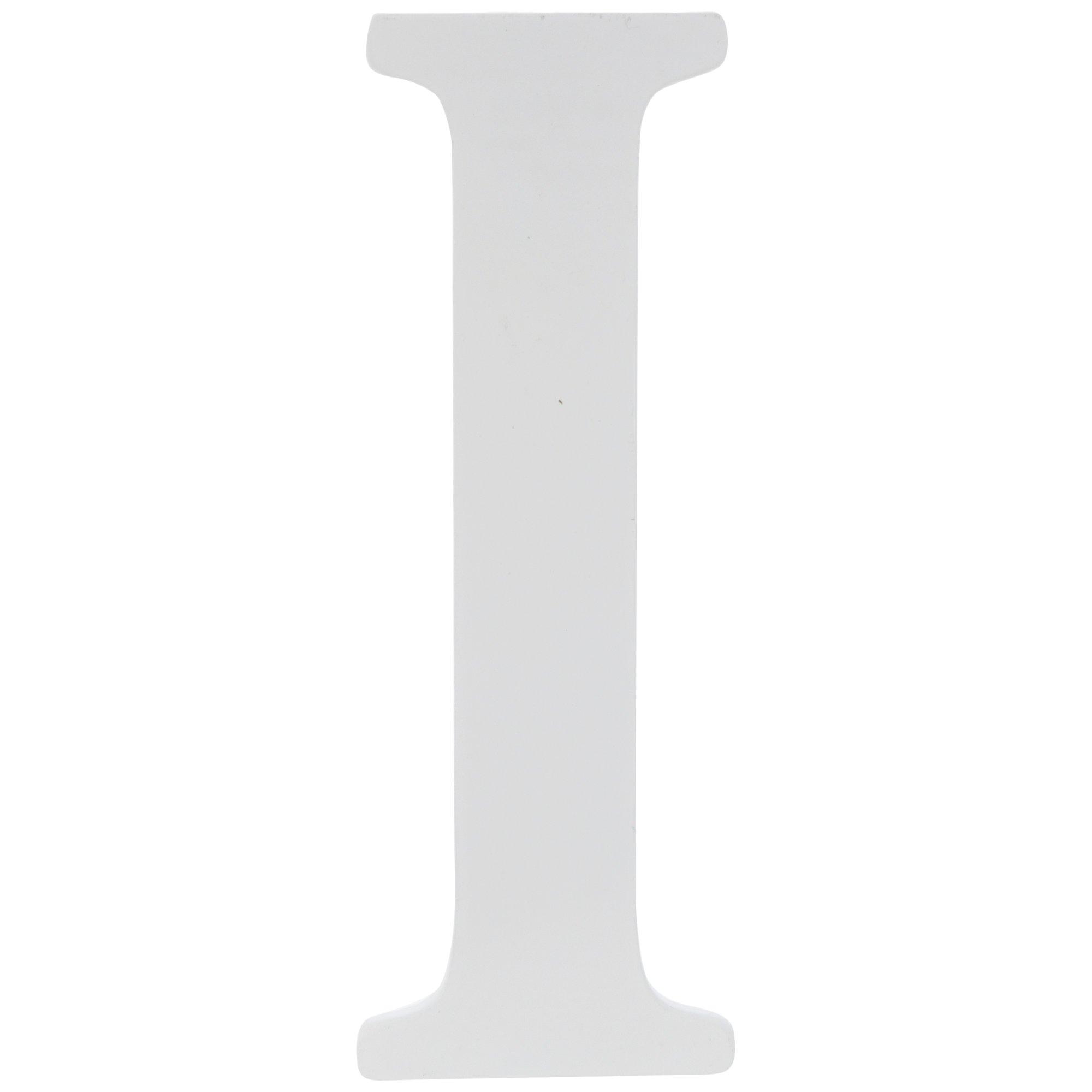 White Wood Letter - 6" | Hobby Lobby | 2089373