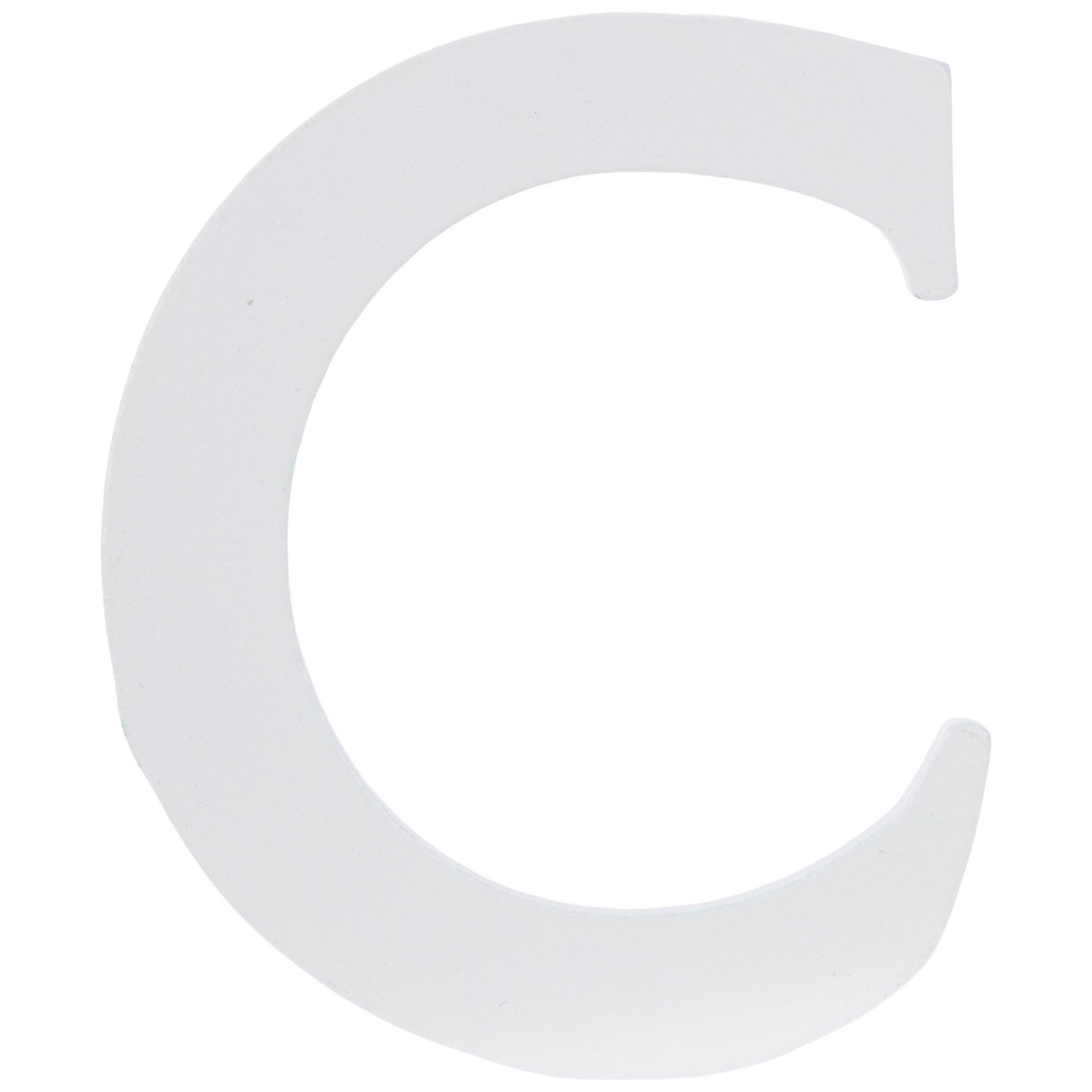 White Wood Letter - 3 1/2" | Hobby Lobby | 2091676