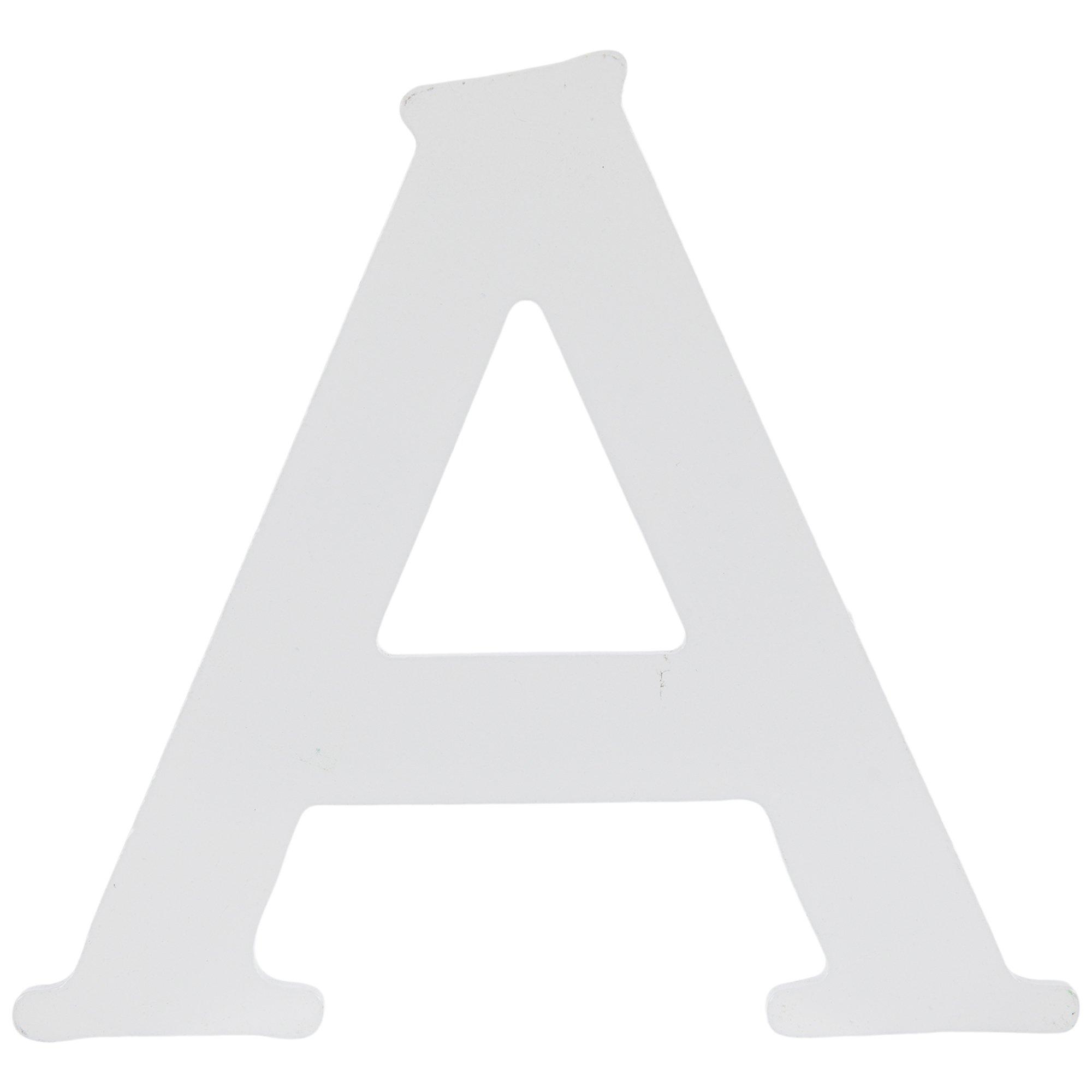 White Wood Letter - 4 1/2" | Hobby Lobby | 2091916