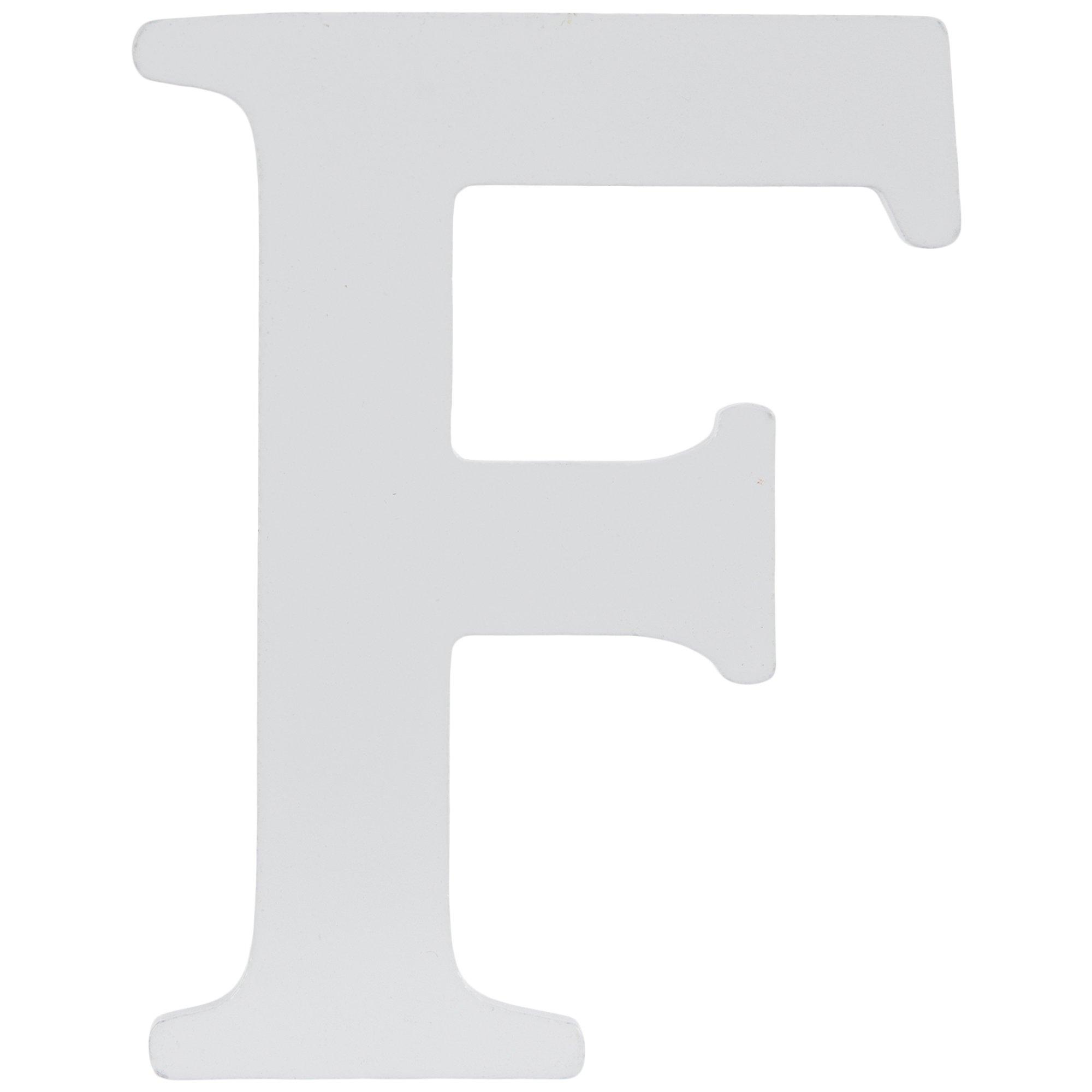 White Wood Letter - 4 1/2" | Hobby Lobby | 2091965