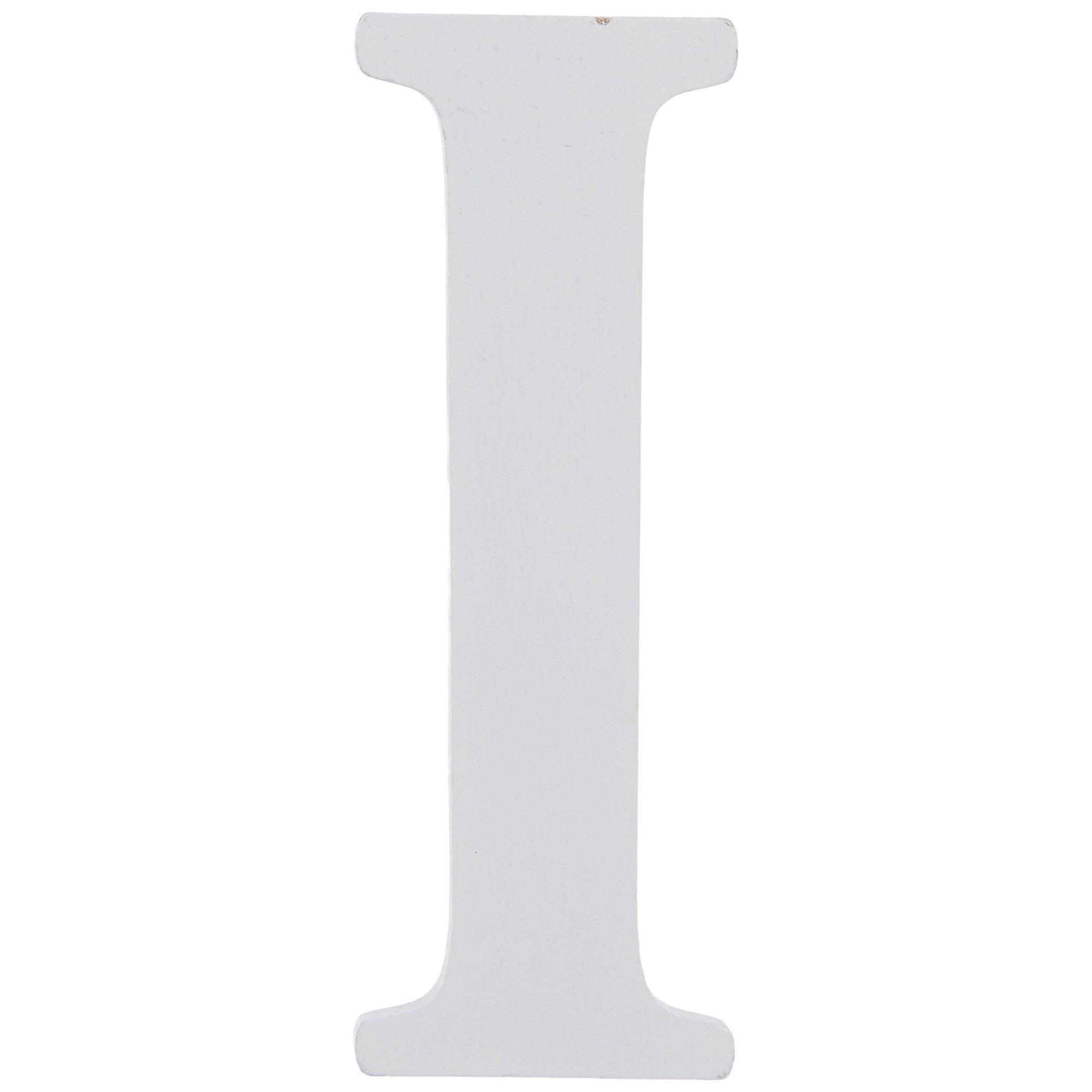 White Wood Letter - 4 1/2" | Hobby Lobby | 2091999