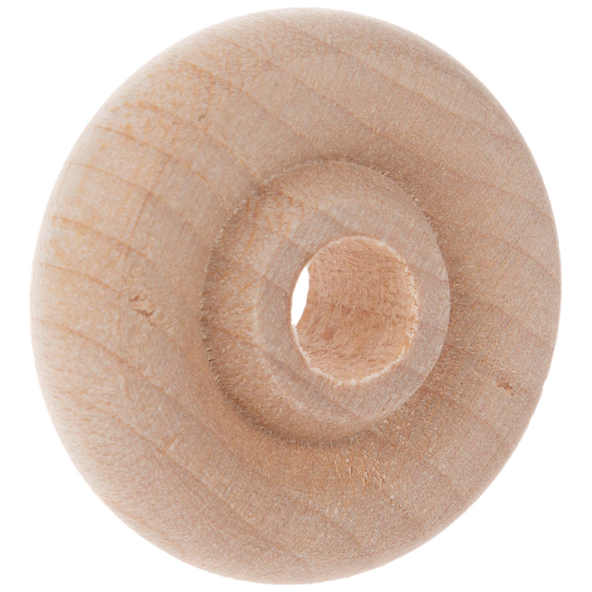 Wood Toy Wheels With 3/16" Hole - 3/4" | Hobby Lobby | 211052