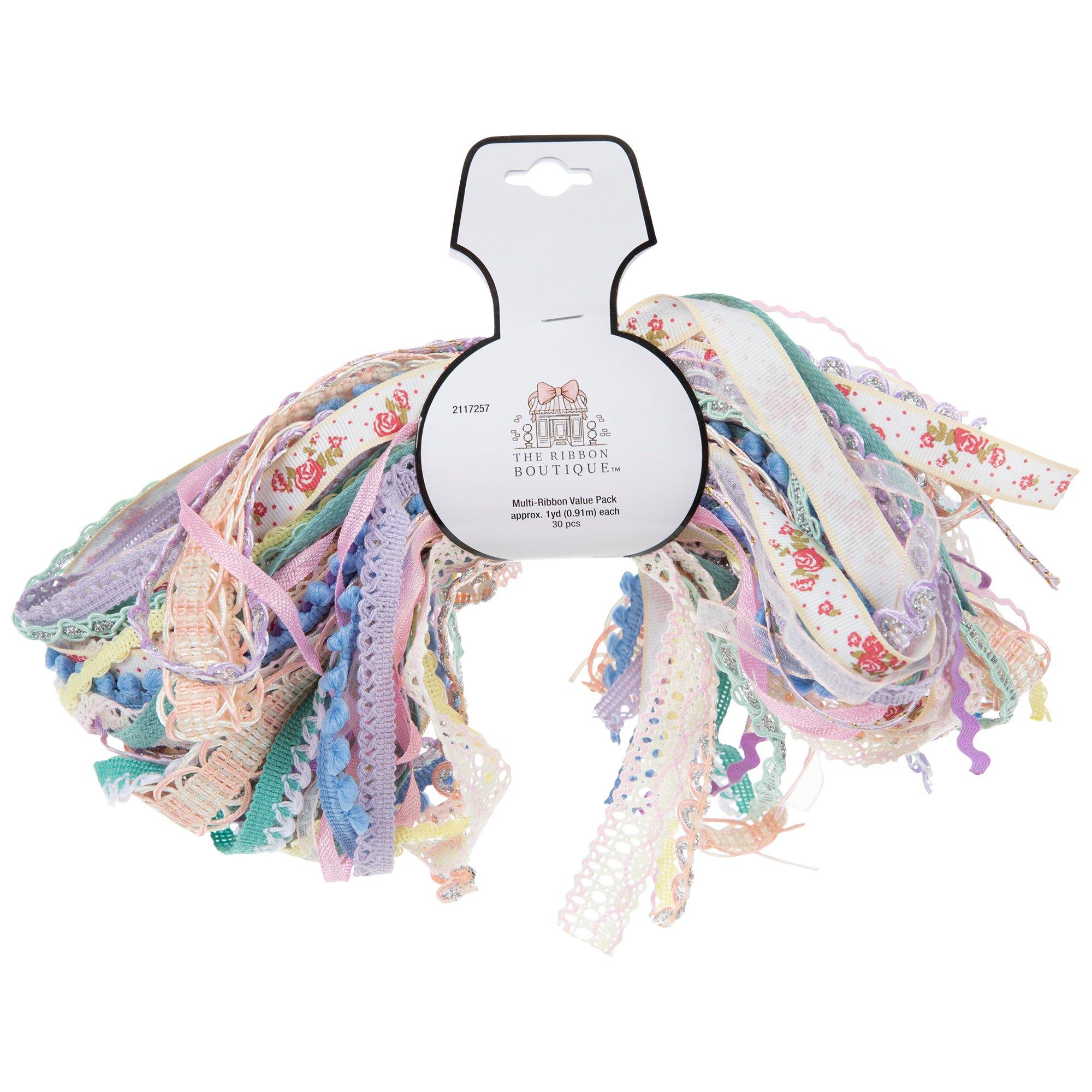 Pastel Assorted Ribbon Value Pack | Hobby Lobby | 2117257
