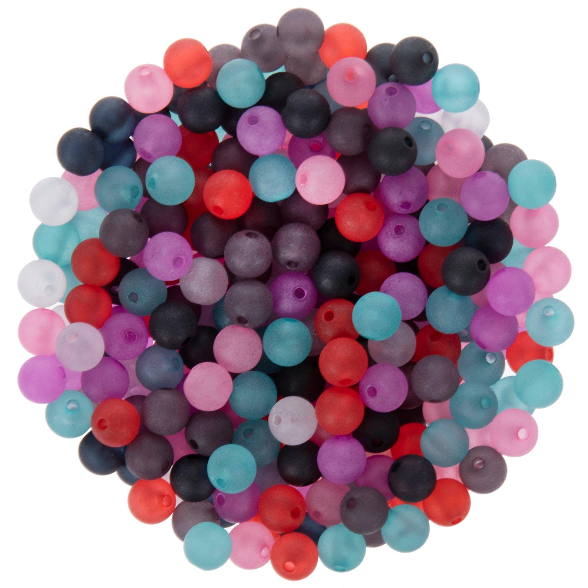 Transparent Multi Round Beads - 8mm | Hobby Lobby | 2126563