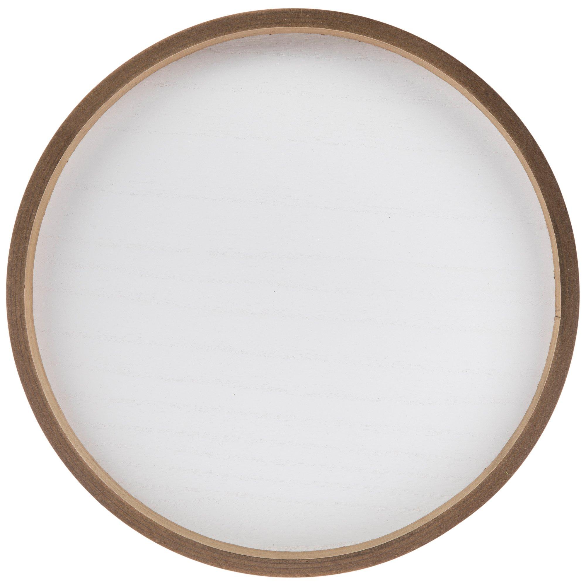 Round Wood Frame