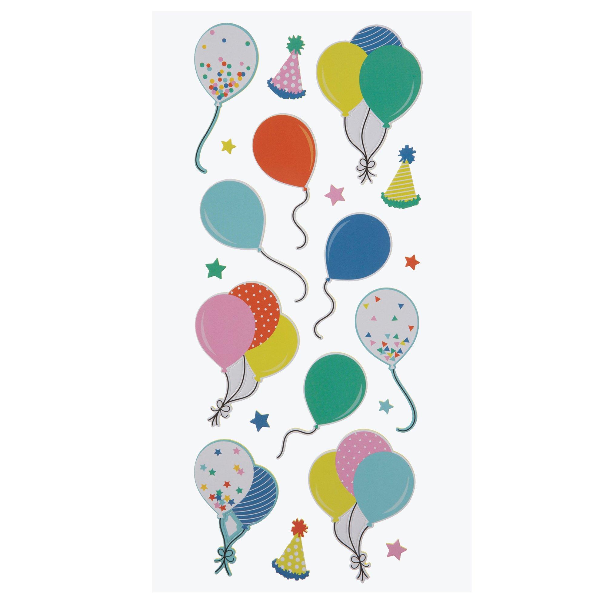 Bright Balloon Stickers | Hobby Lobby | 2158384