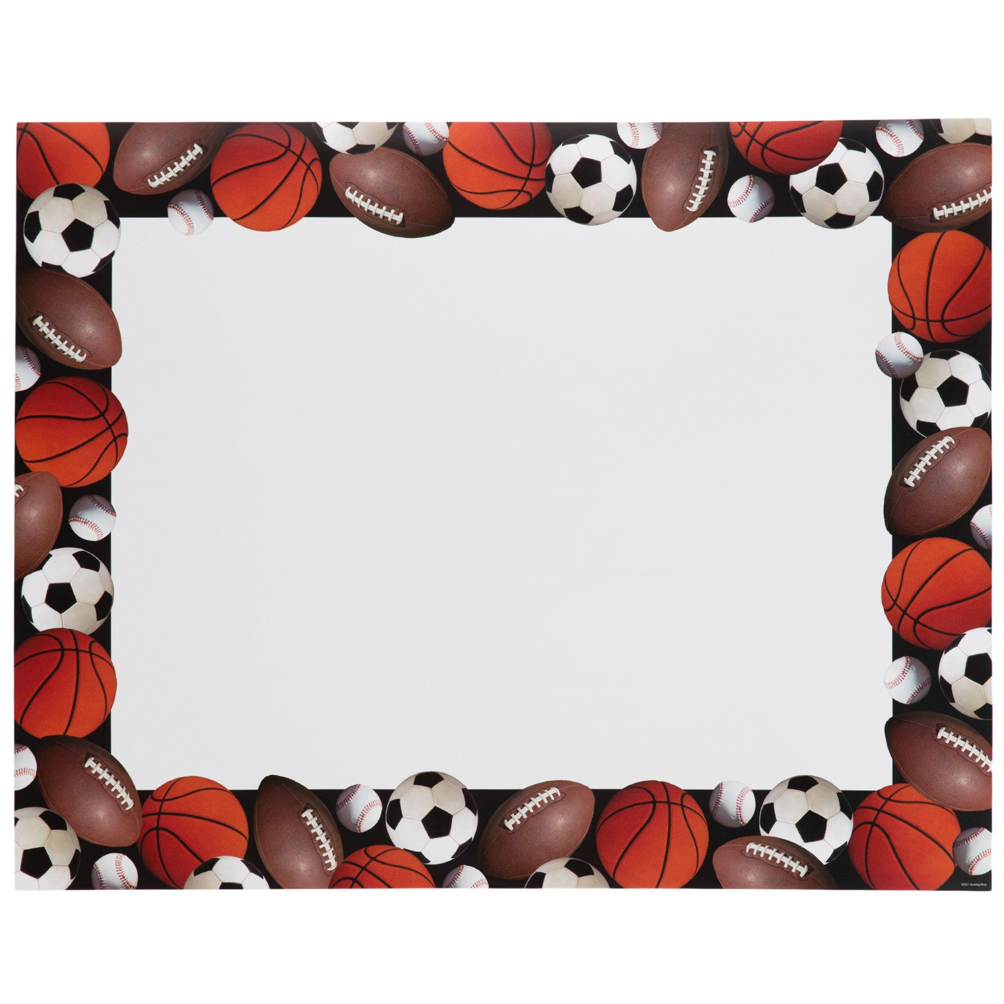 Sports Border Design