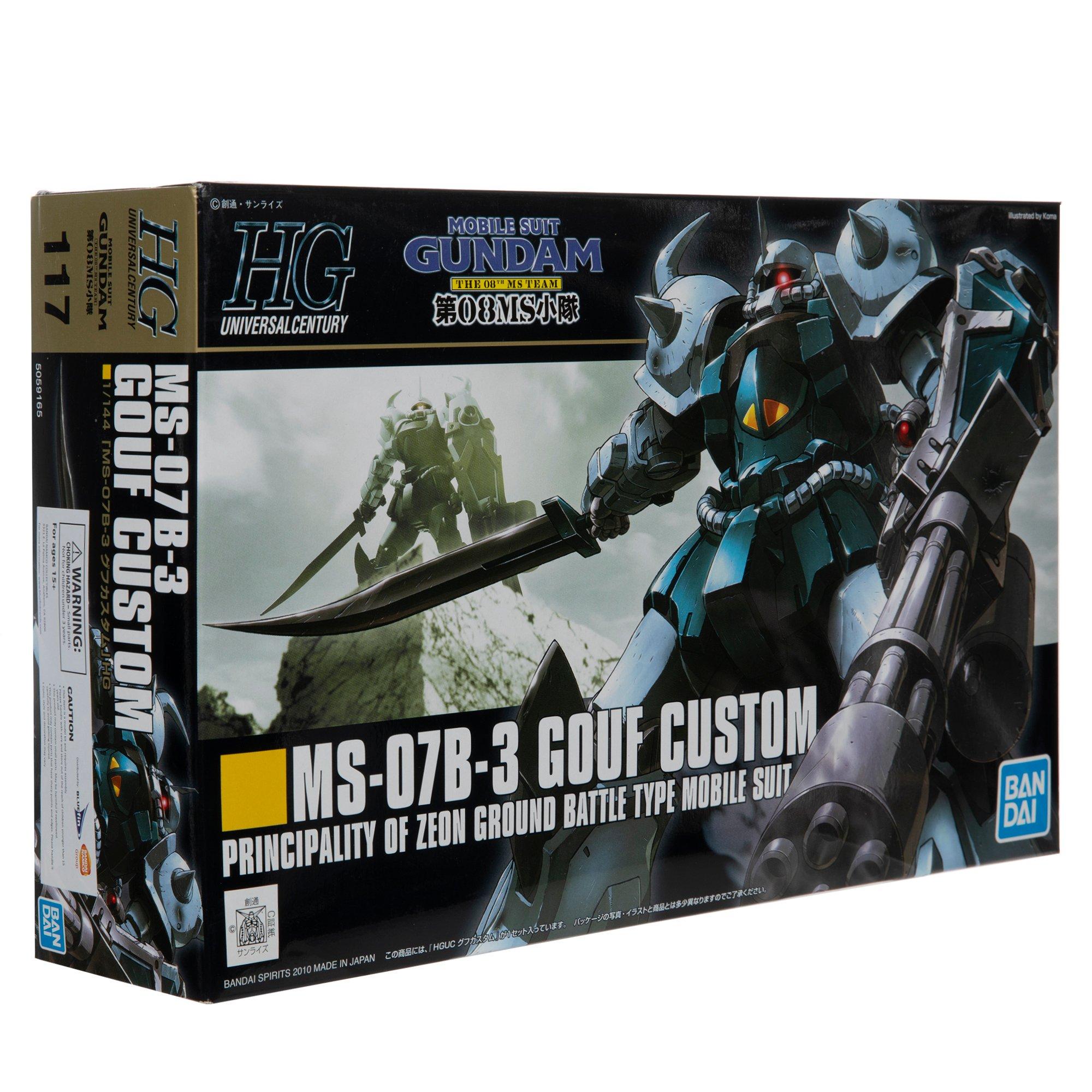 Gouf Personalizado Hg Mobile Suit Gundam: The 08th MS Team MS07B 3