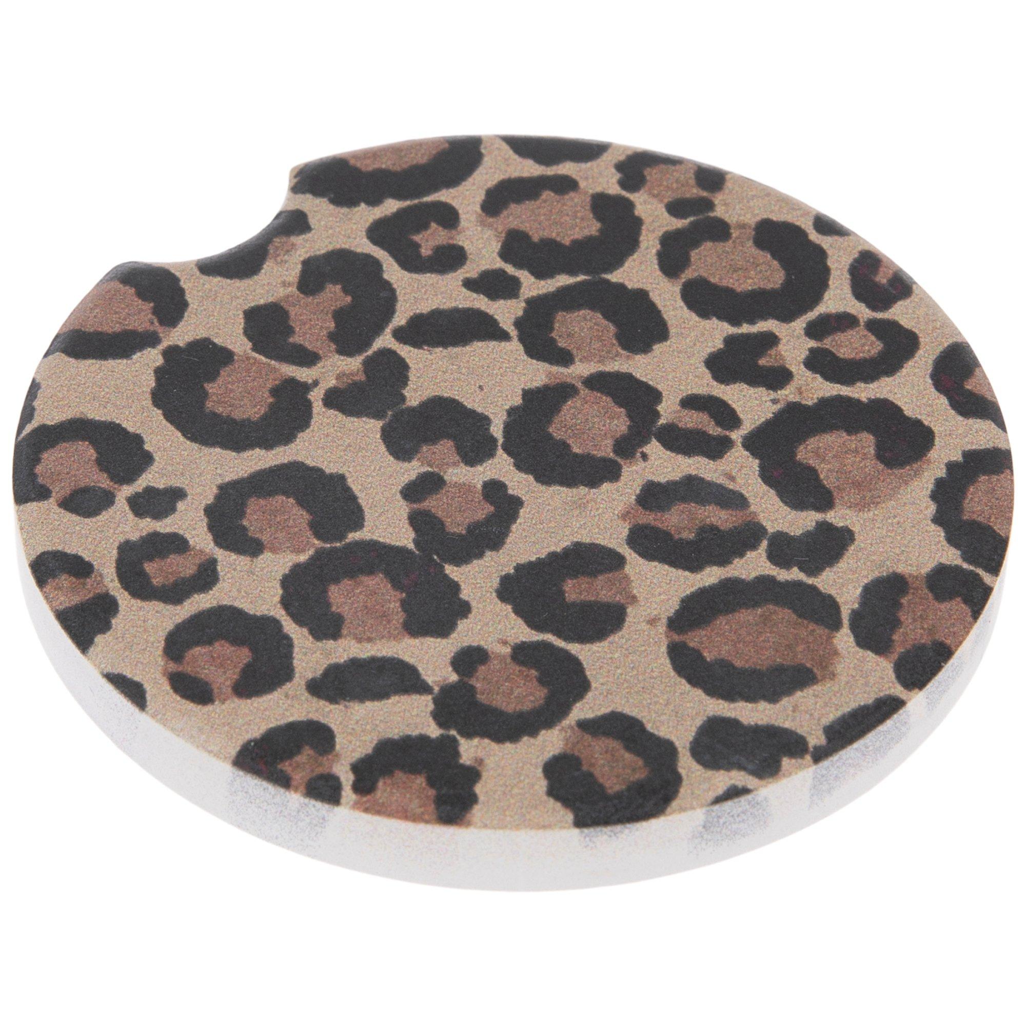 Leopard Print Car Coaster | Hobby Lobby | 2170082
