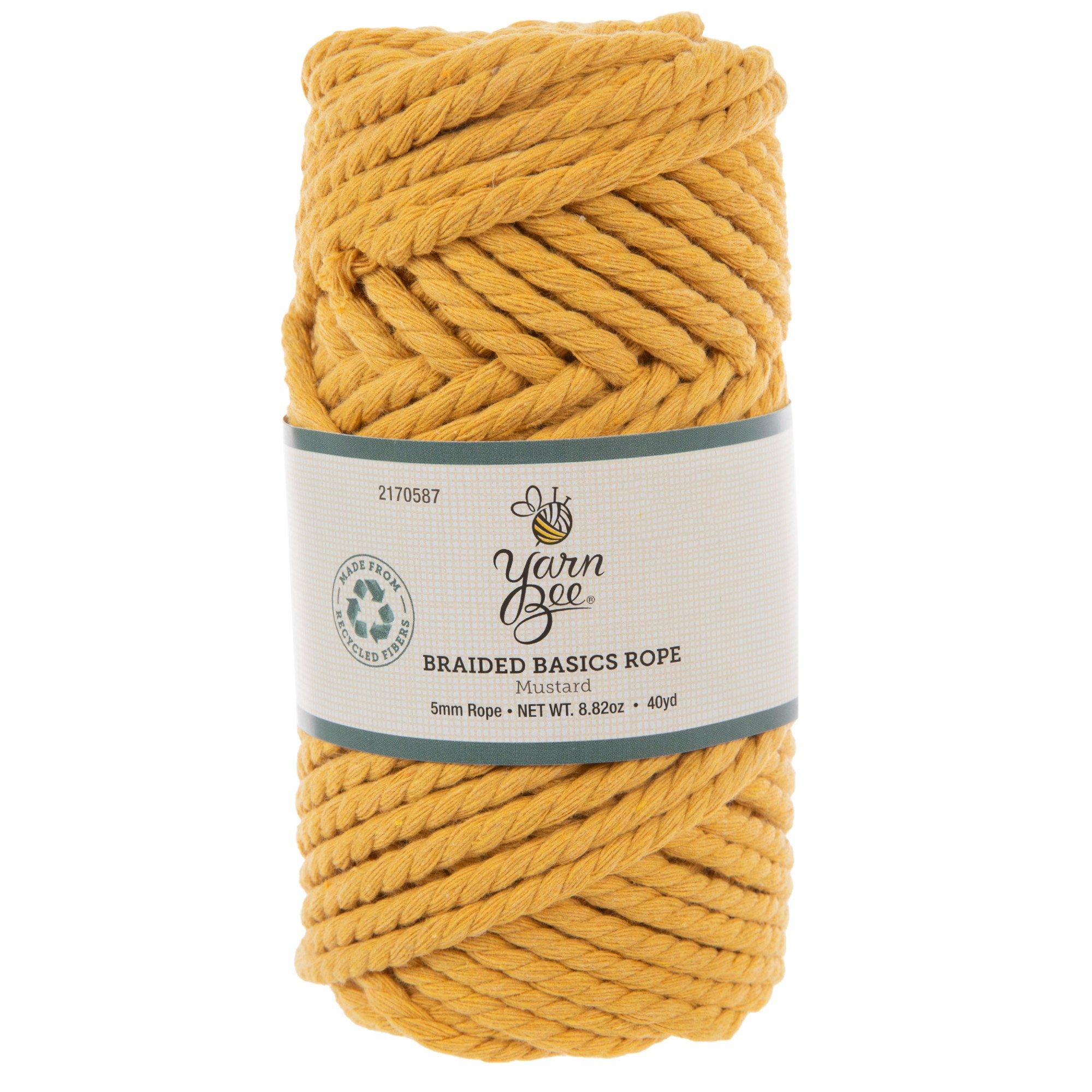 Yarn Bee Braided Basics Rope - 5mm | Hobby Lobby | 2170587
