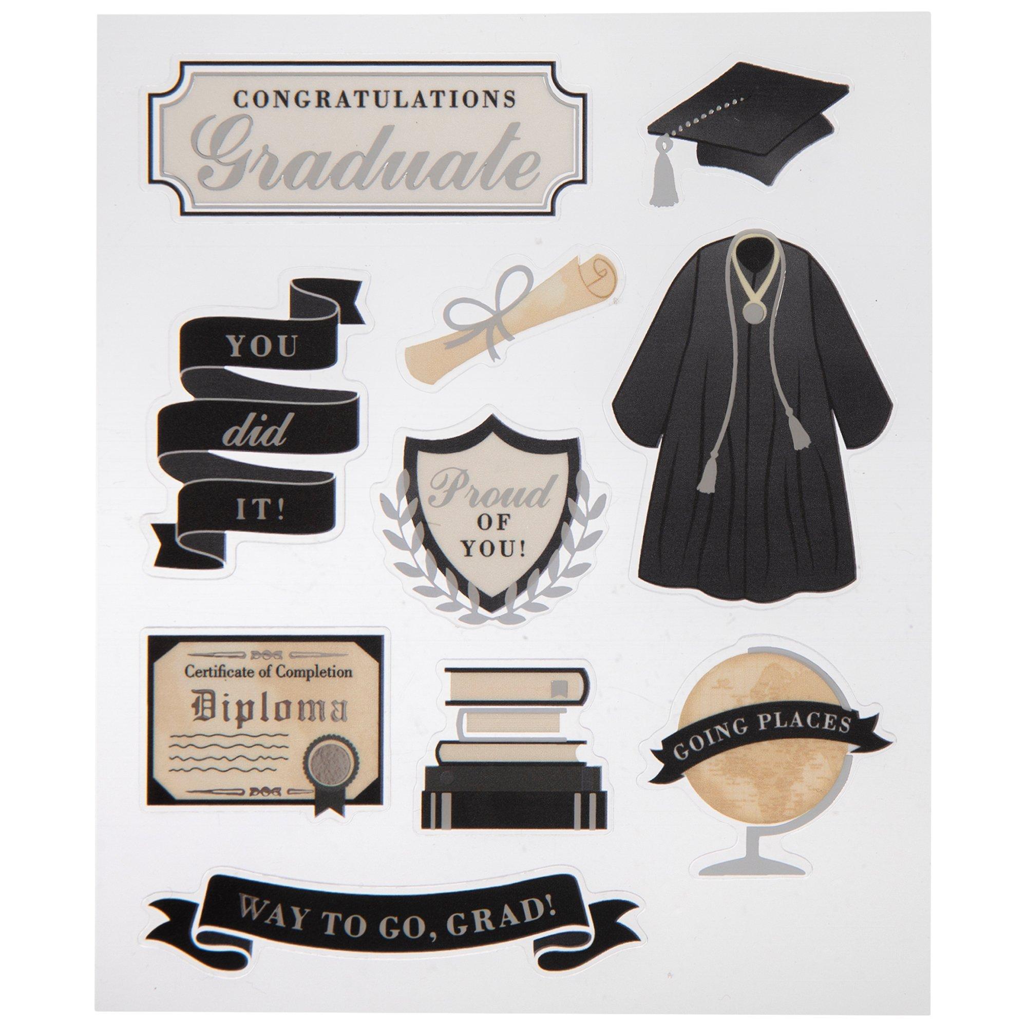 Graduation Foil Stickers | Hobby Lobby | 2172591