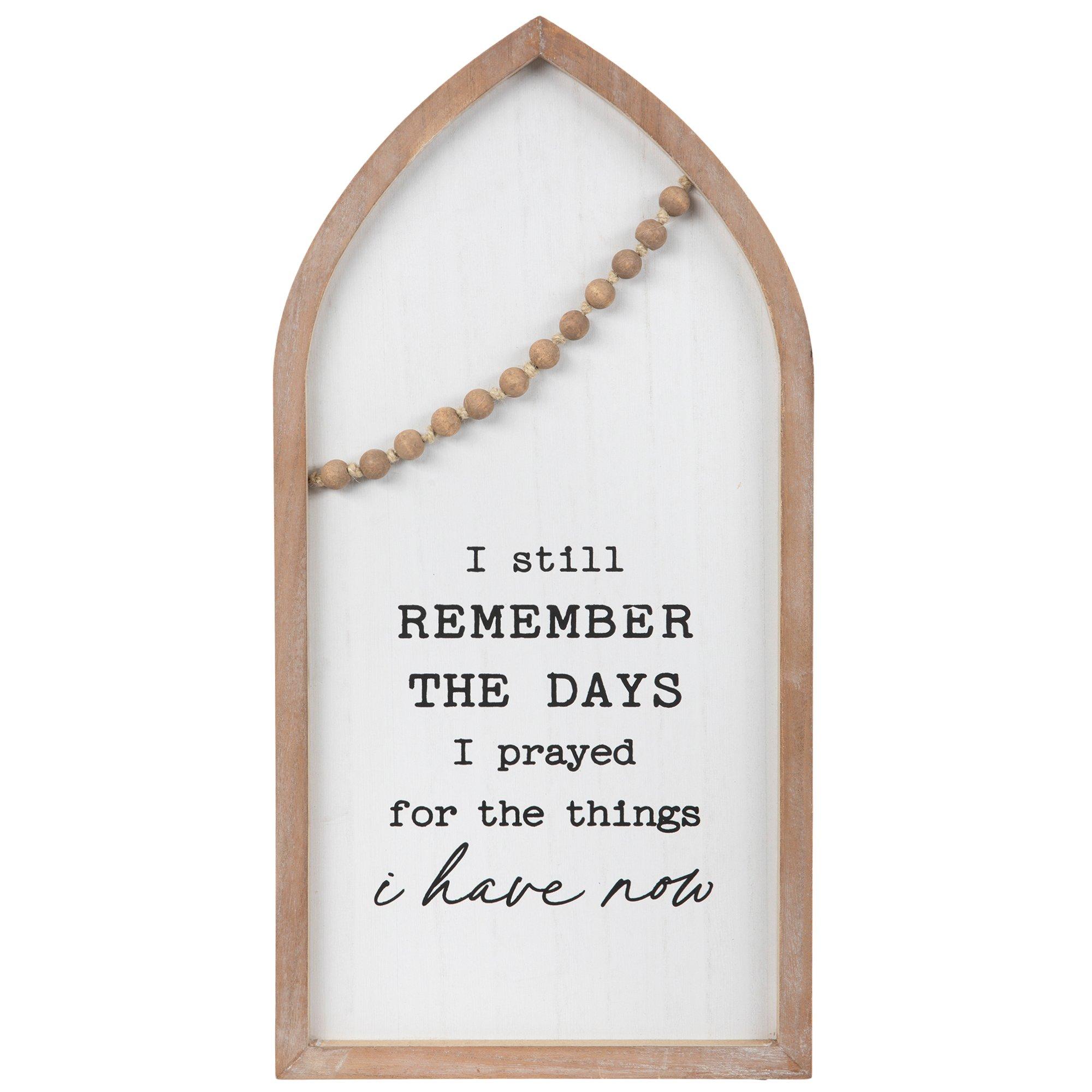 I Still Remember Arched Wood Wall Decor | Hobby Lobby | 2174969