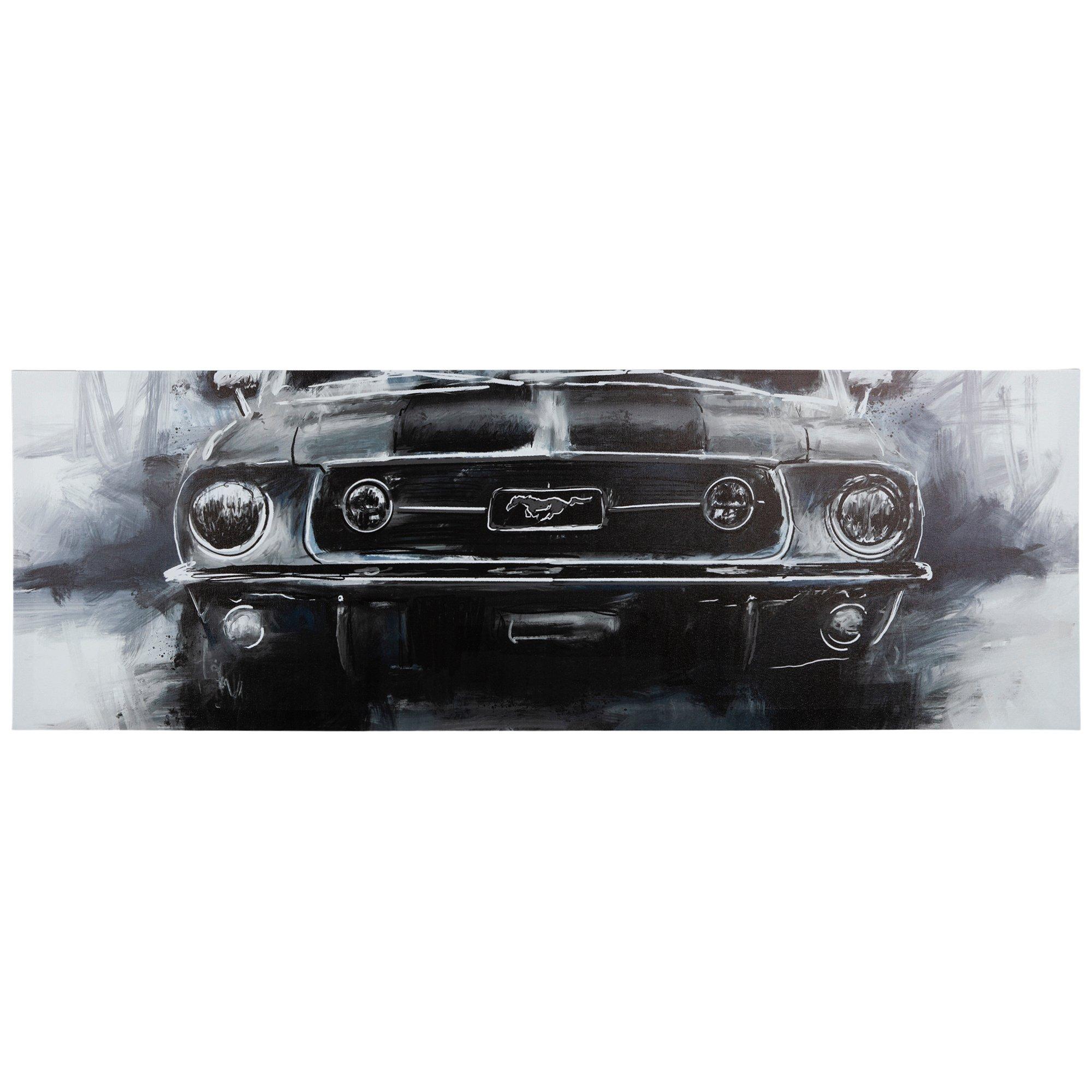 Black Mustang Canvas Wall Decor | Hobby Lobby | 2176329
