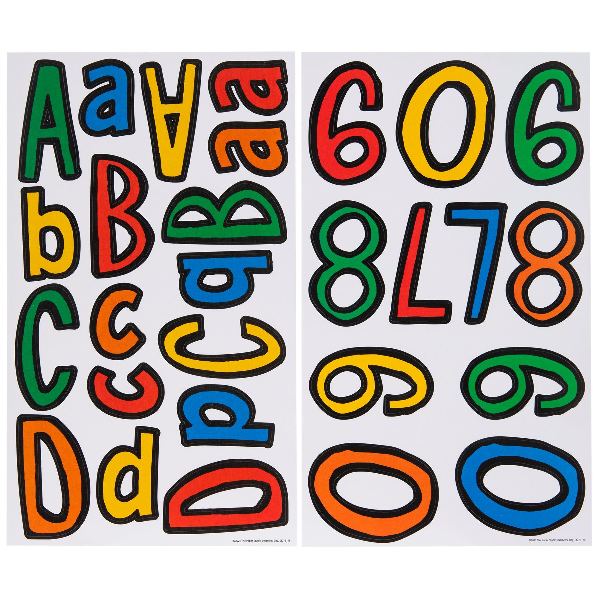 Multi-Color Alphabet Stickers | Hobby Lobby | 2177913