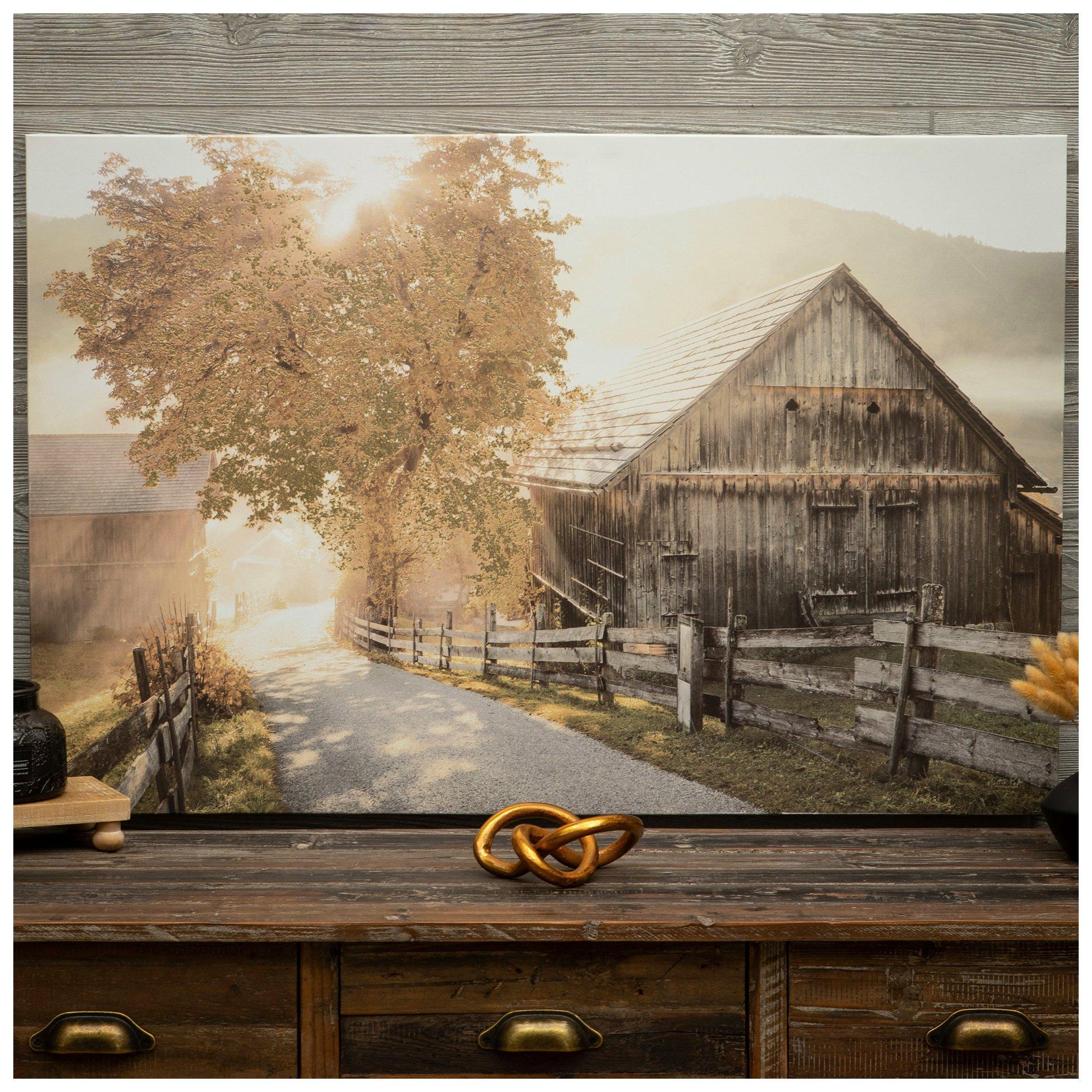 Farmyard Sunbeams Canvas Wall Decor | Hobby Lobby | 2187623