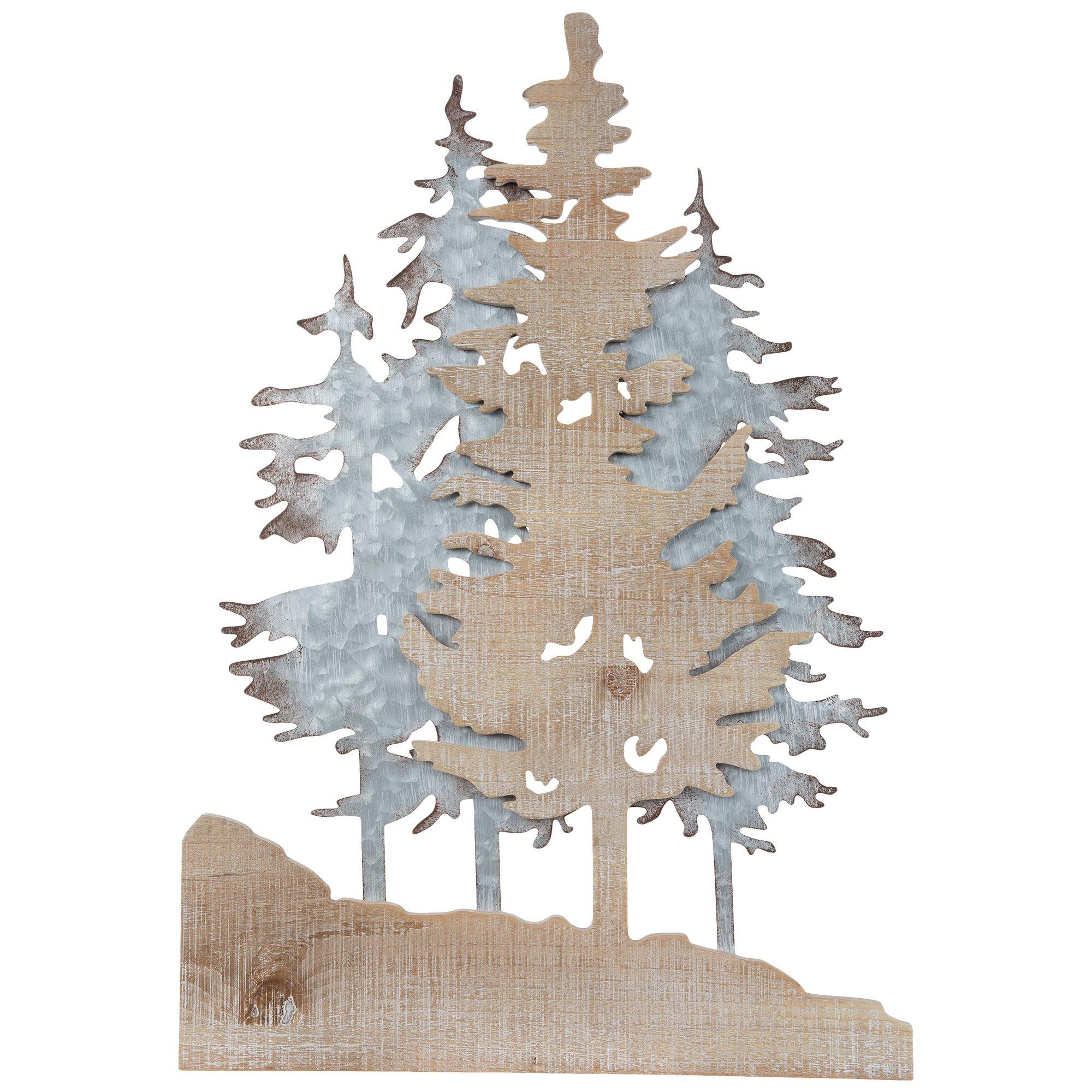 Evergreen Trees Wood Wall Decor | Hobby Lobby | 2187920