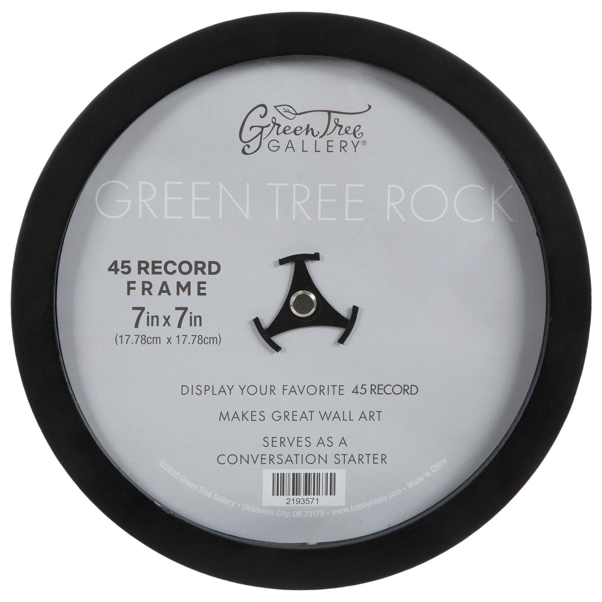 Black 45 Record Album Wood Wall Frame | Hobby Lobby | 2193571