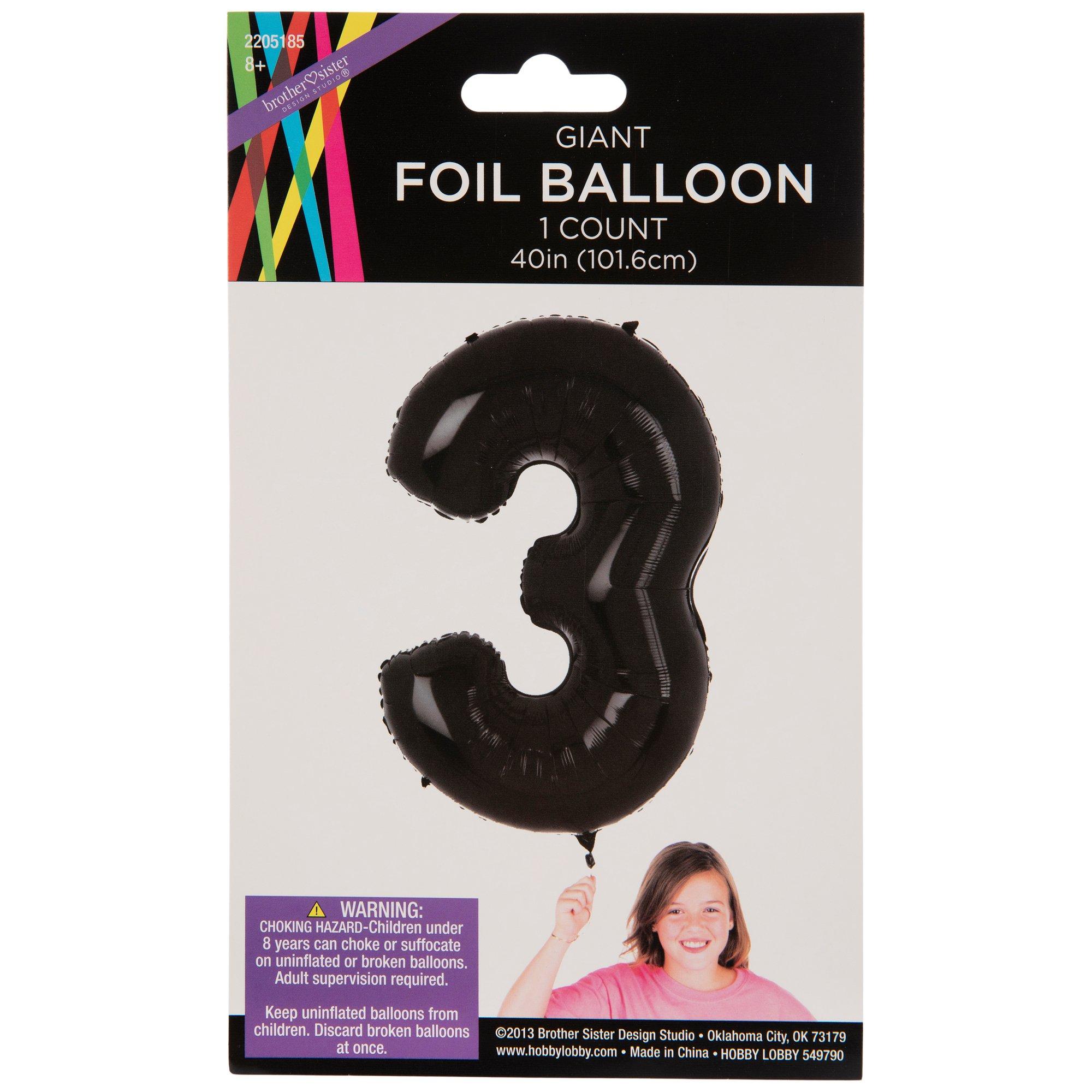 Foil Number Balloon | Hobby Lobby | 2205185