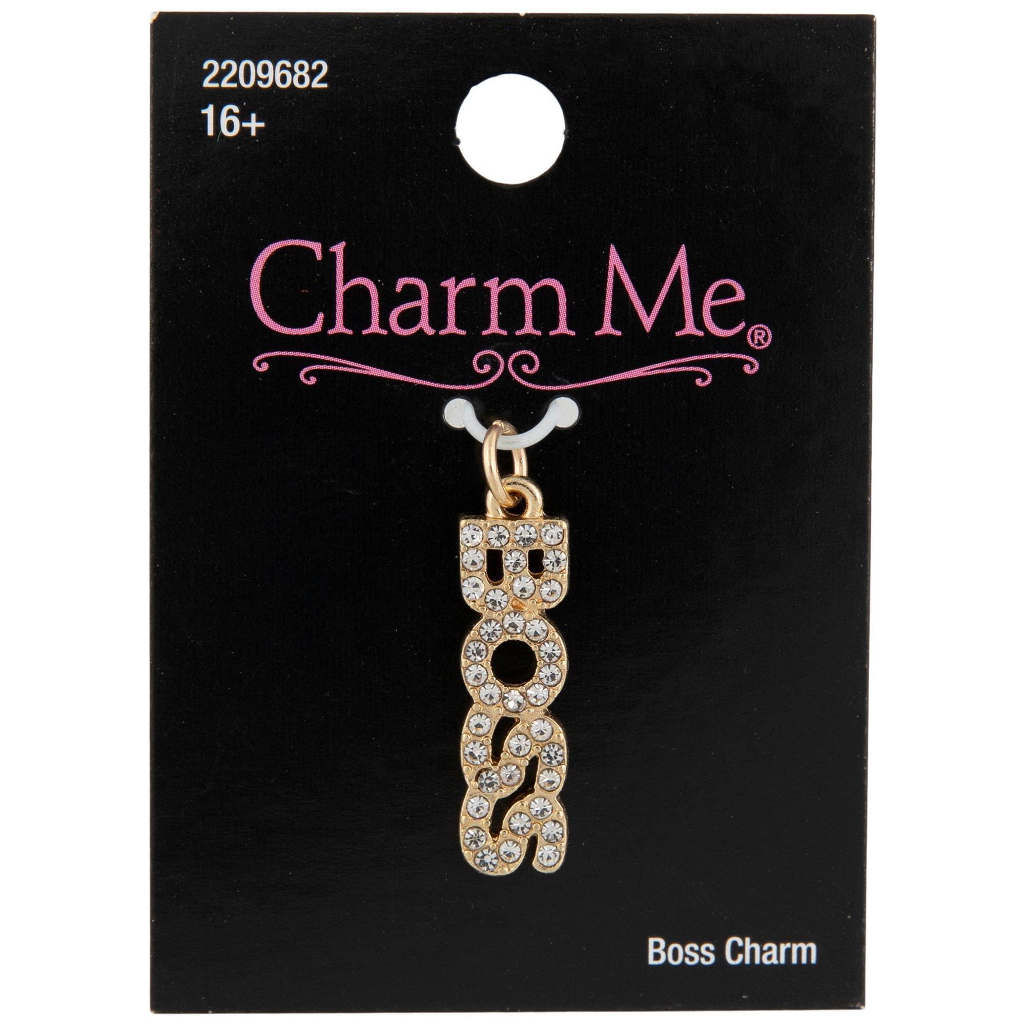 Boss Rhinestone Charm | Hobby Lobby | 2209682