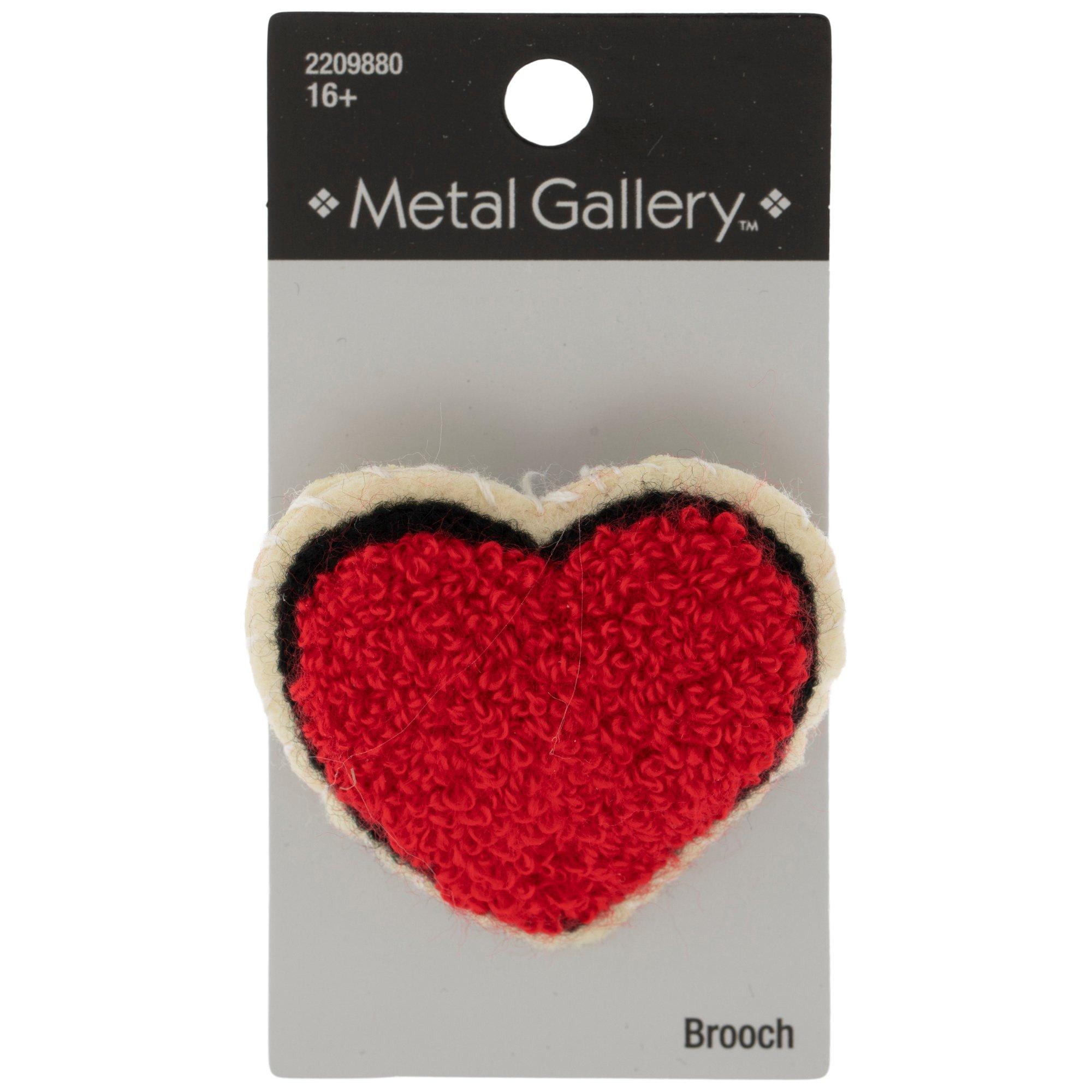 Red Heart Chenille Brooch | Hobby Lobby | 2209880