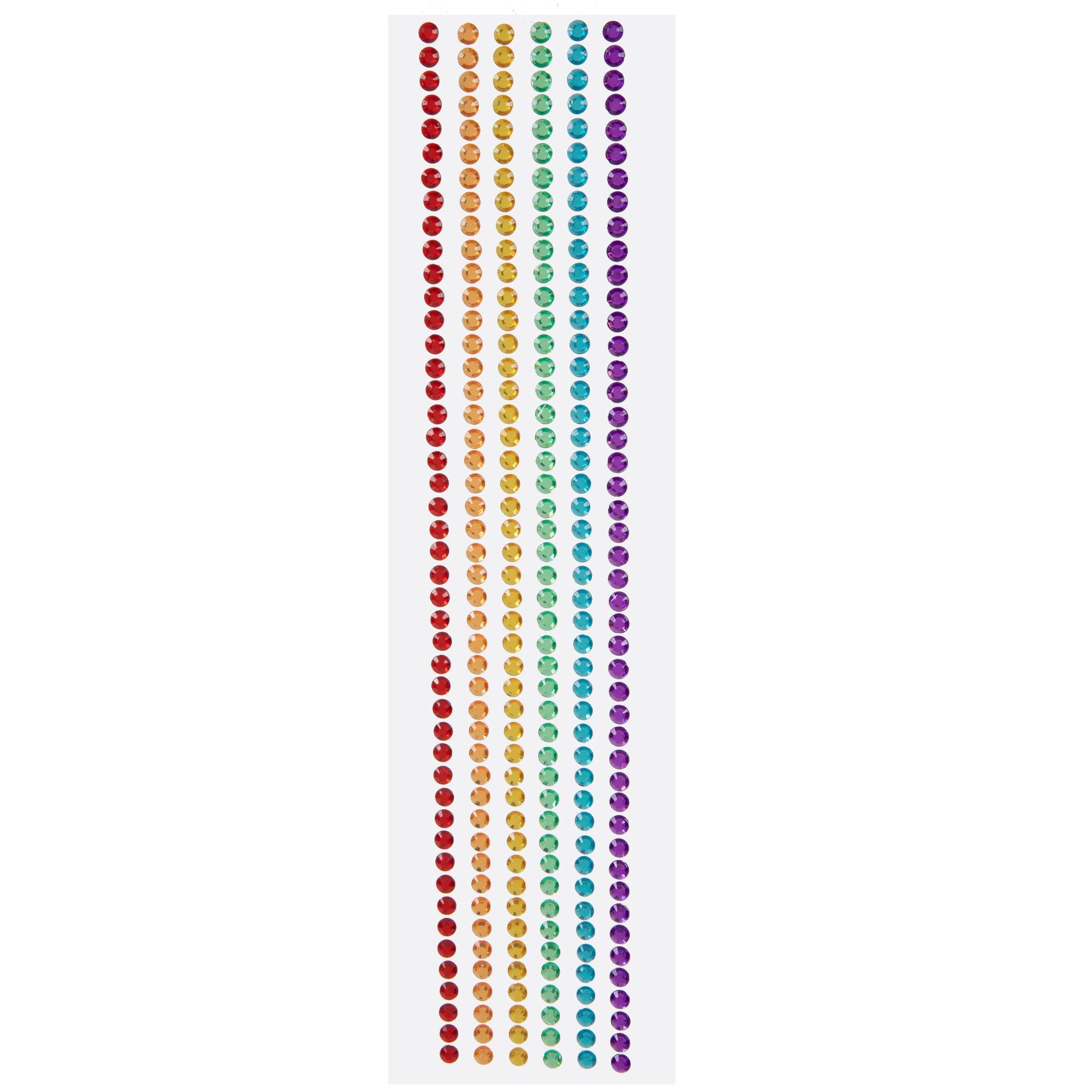 Bright Rhinestone Border Stickers | Hobby Lobby | 2211761