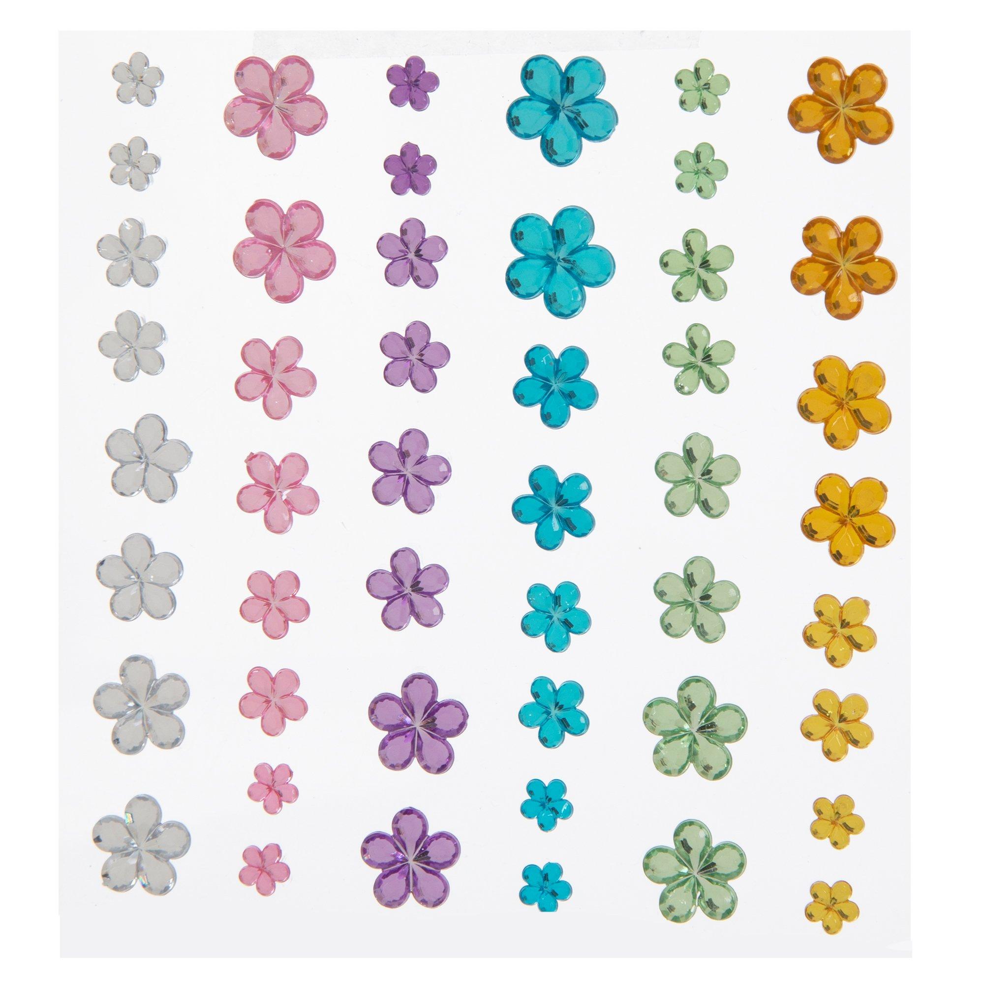 Bright Flower Rhinestone Stickers | Hobby Lobby | 2211894