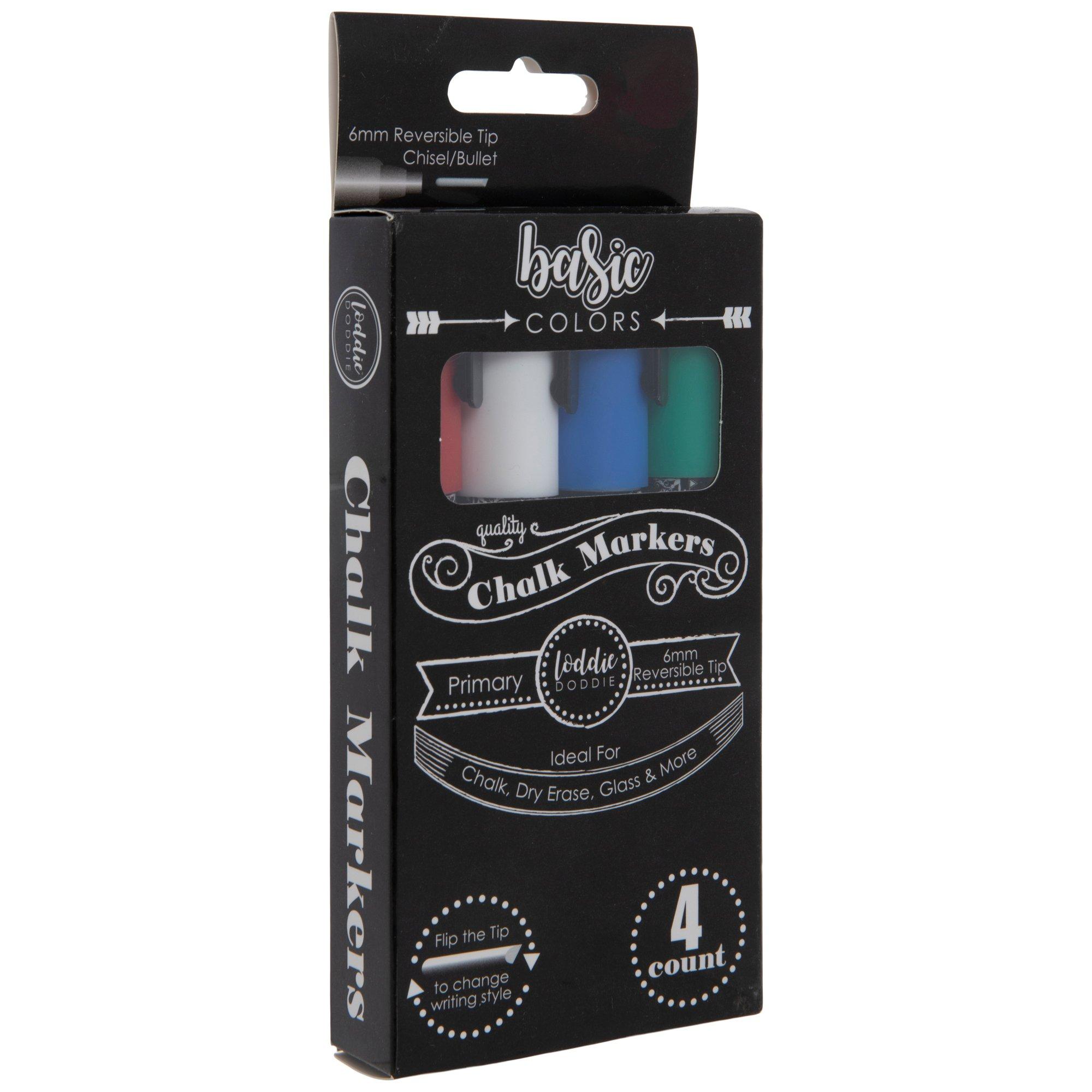 Primary Chalk Markers - 4 Piece Set | Hobby Lobby | 2216802