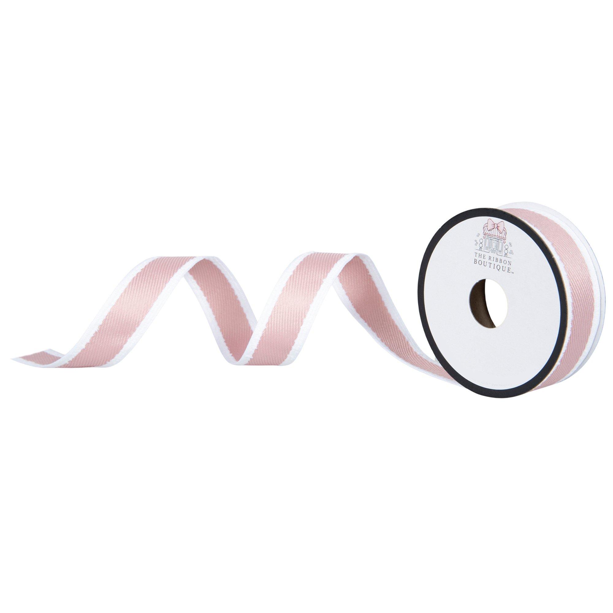 Striped Edge Woven Ribbon - 7/8" | Hobby Lobby | 2217081