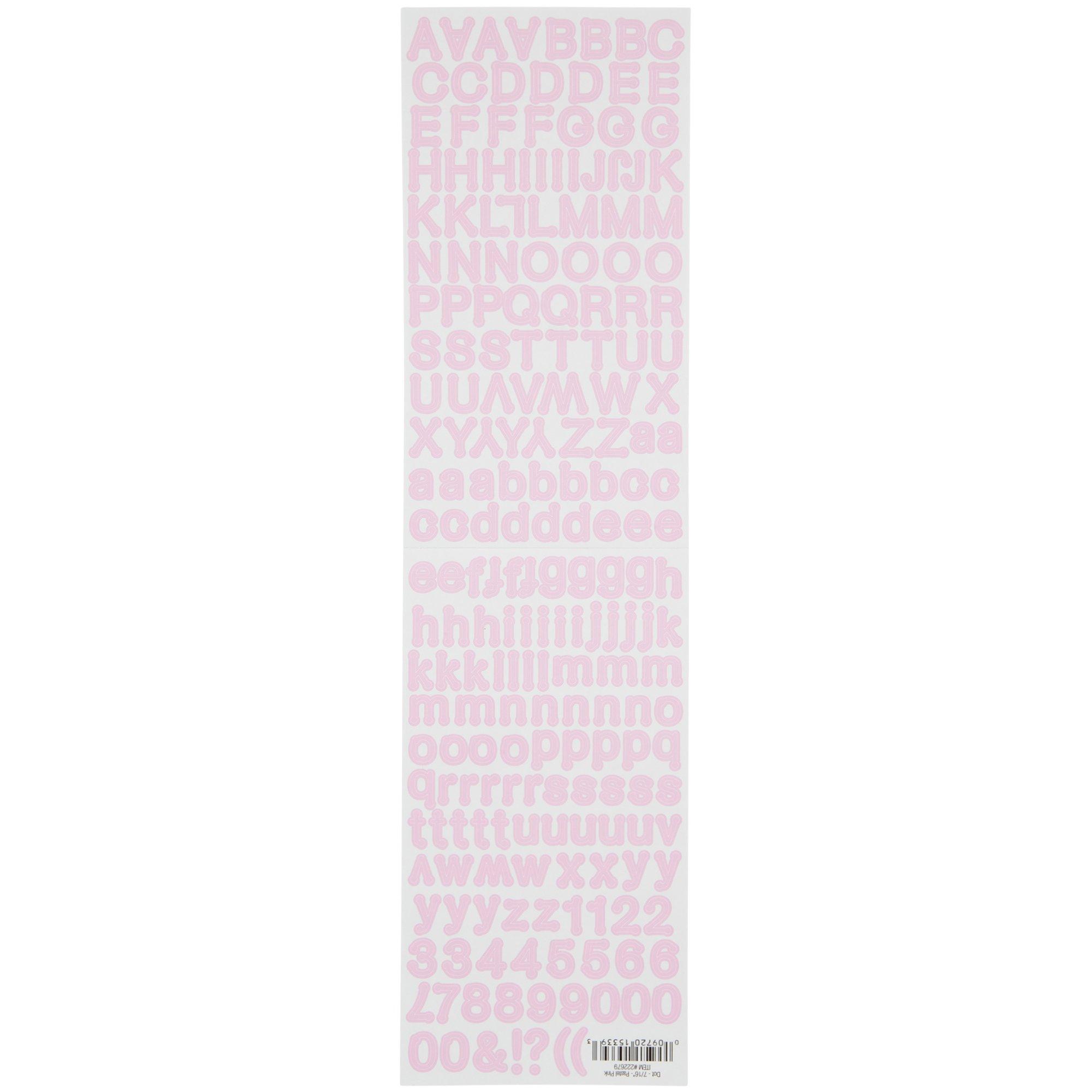 Dot Alphabet Stickers | Hobby Lobby | 222679
