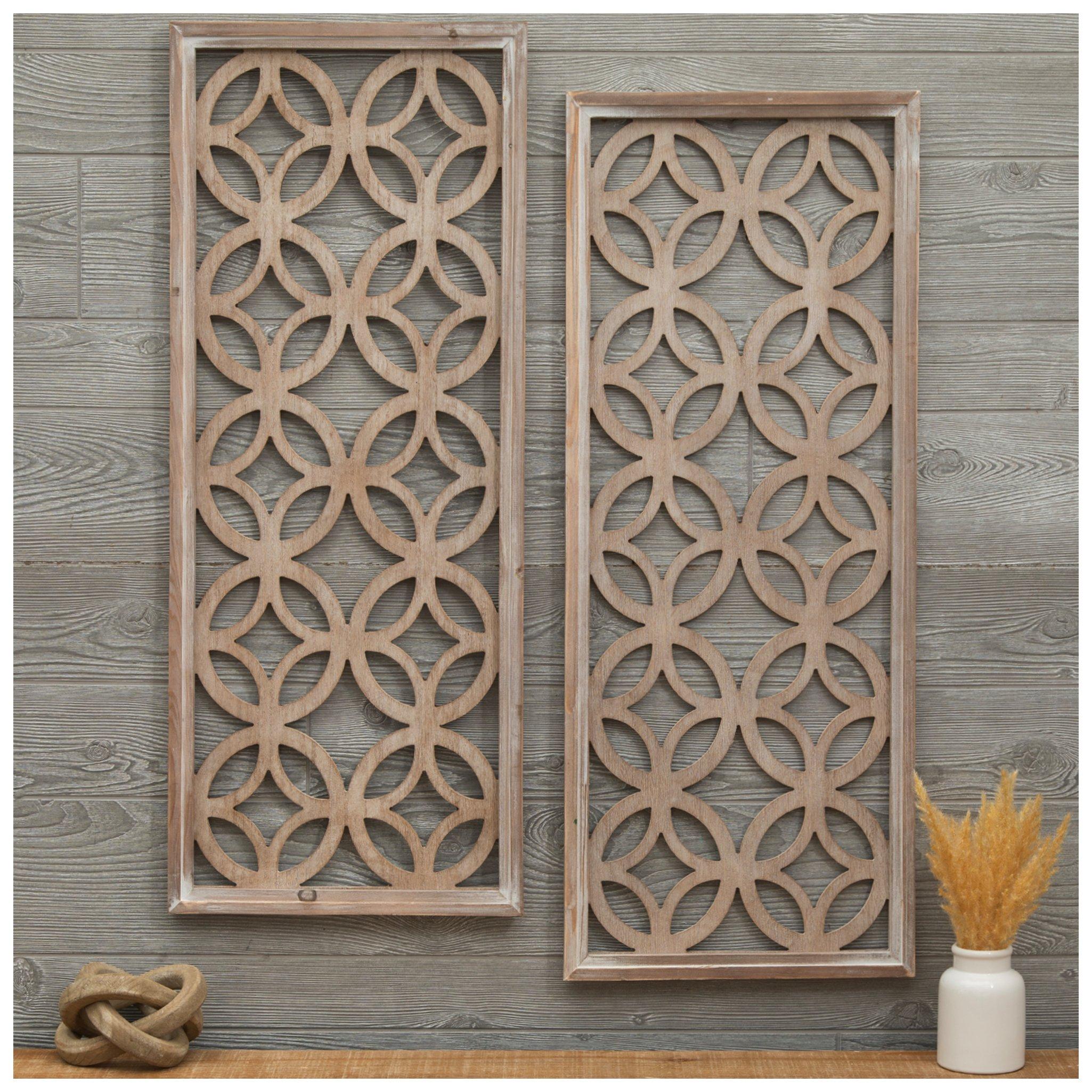 Overlapping Circles Cutout Wood Wall Decor Set | Hobby Lobby | 2227783