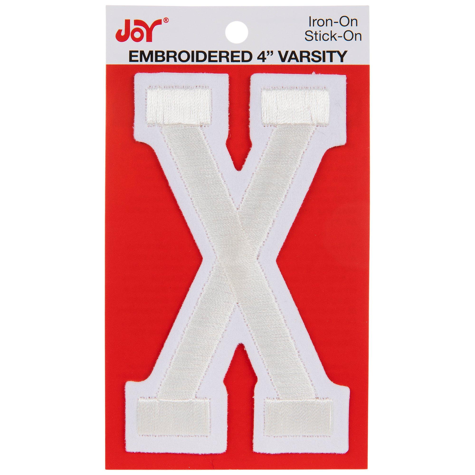 Varsity Letter Iron-On Patch | Hobby Lobby | 2232072