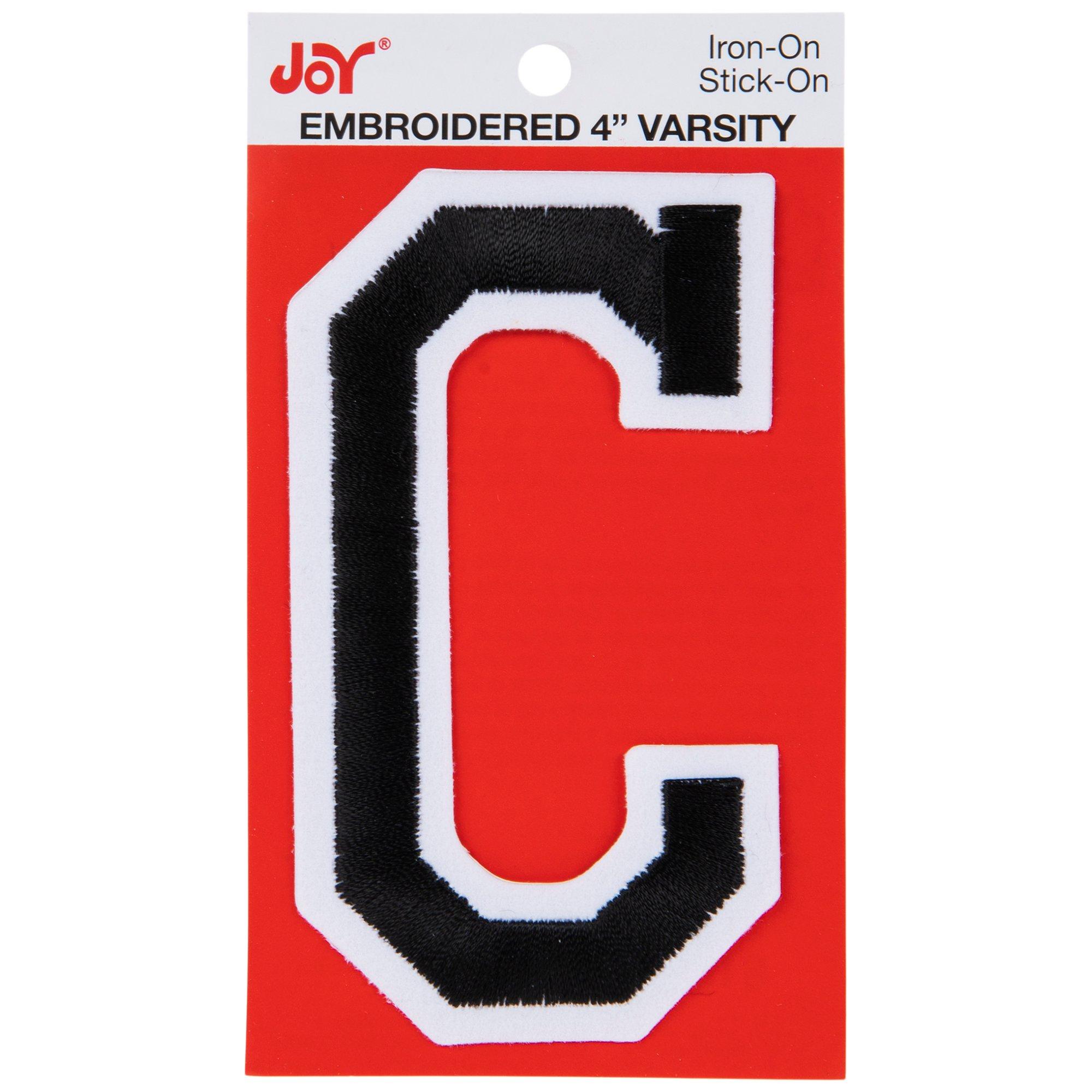 Varsity Letter Iron-On Patch | Hobby Lobby | 2232247