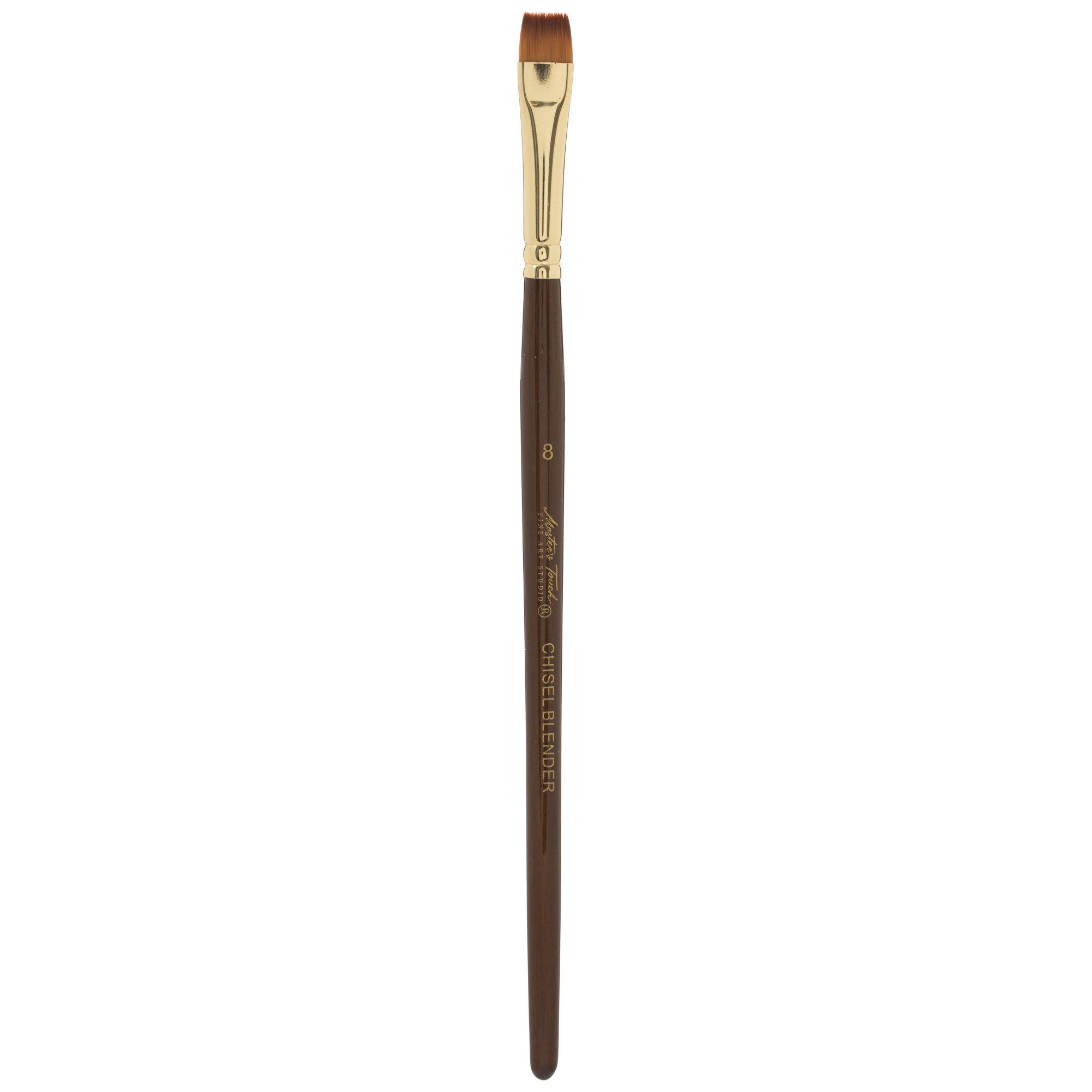 Gold Taklon Chisel Blender Paint Brush | Hobby Lobby | 2233187 Gold Taklon Chisel Blender Paint Brush | Hobby Lobby | 2233187