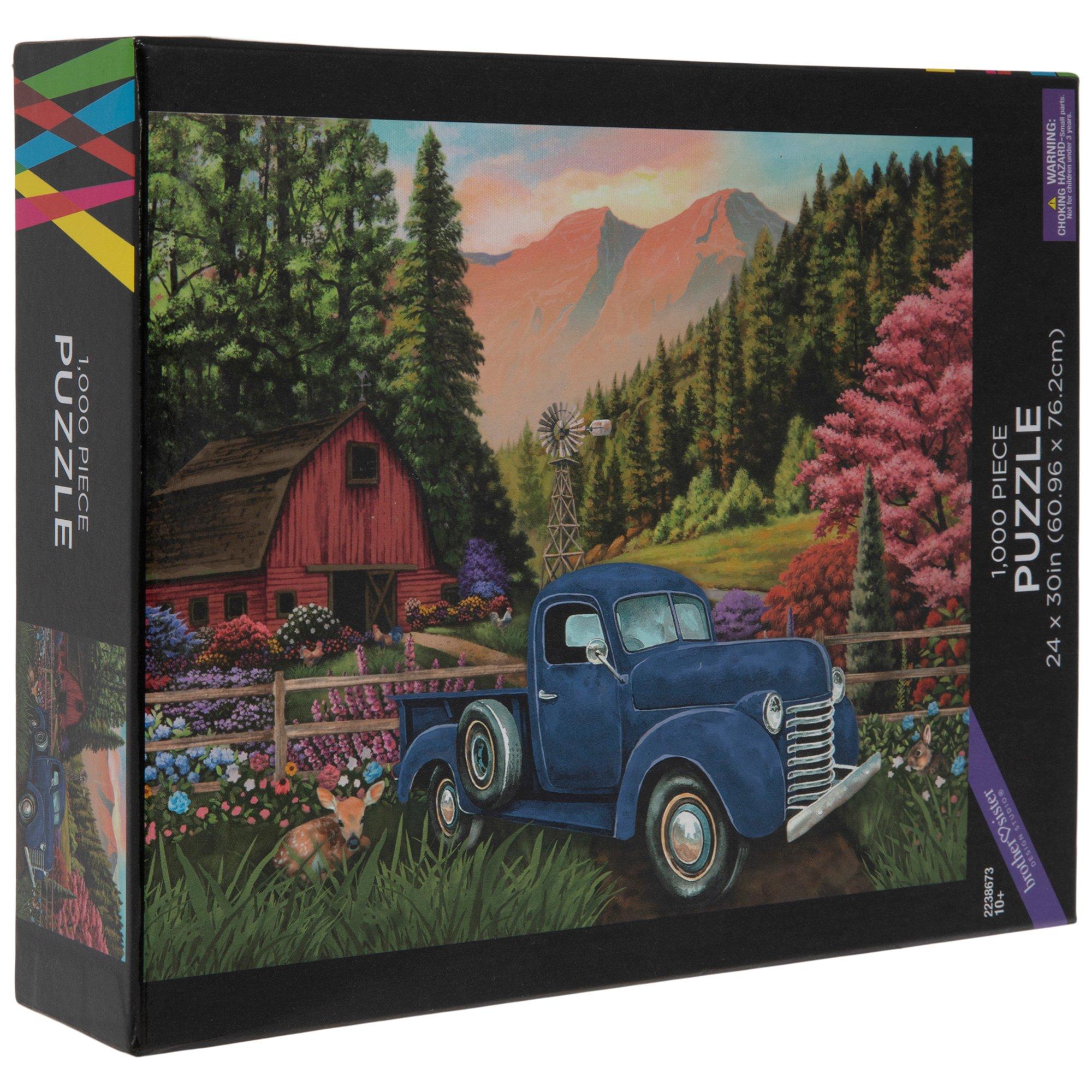 Blue Truck & Red Barn Puzzle | Hobby Lobby | 2238673