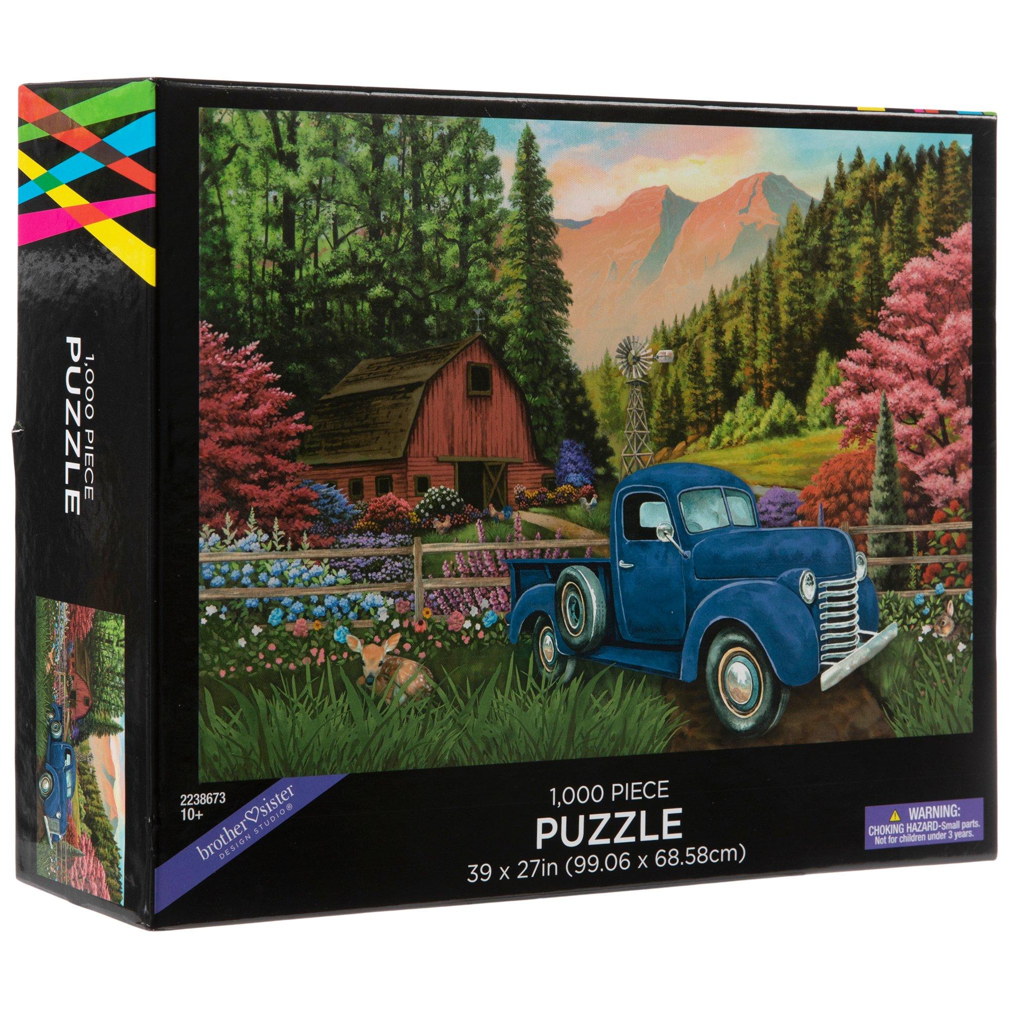 Blue Truck & Red Barn Puzzle | Hobby Lobby | 2238673