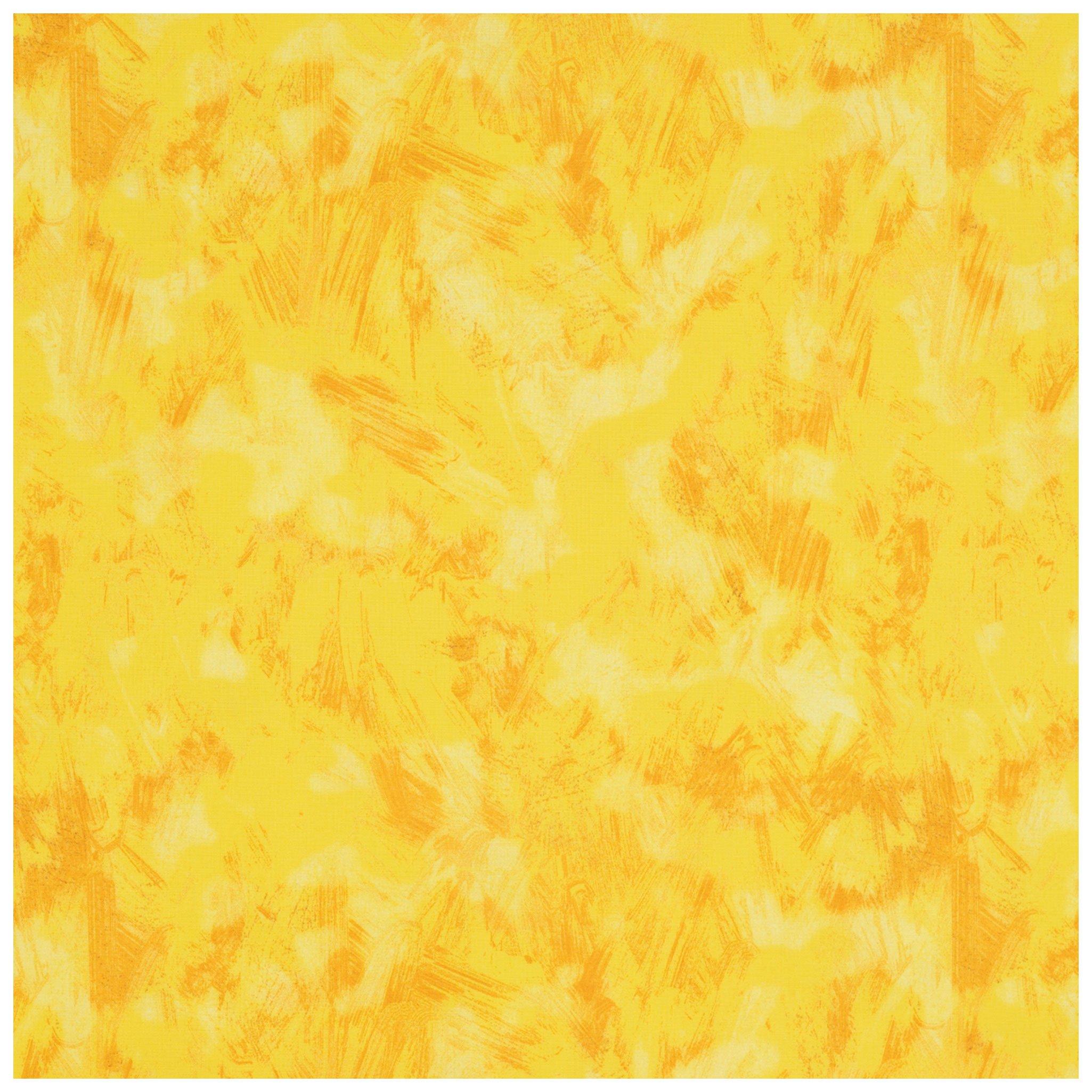 Blended Yellow Cotton Calico Fabric | Hobby Lobby | 2241149