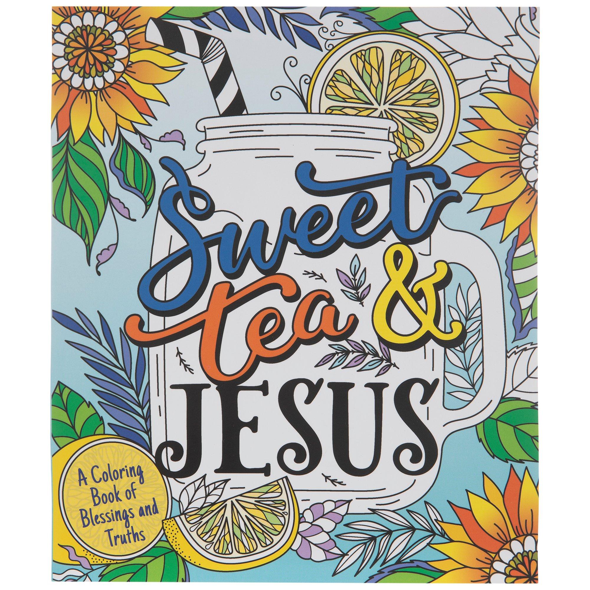 Iced Tea Coloring Pages