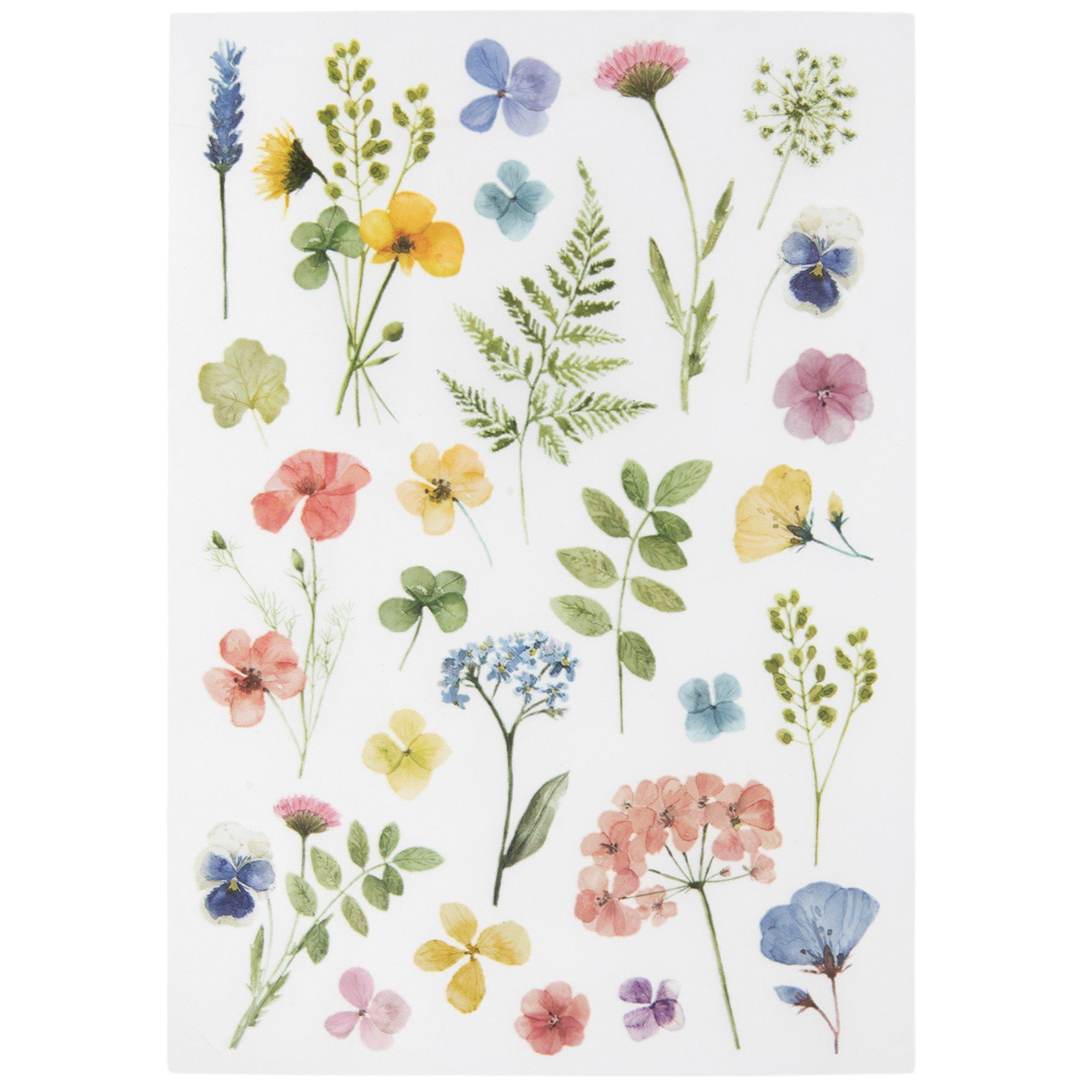 Multi Floral Iron-On Transfer | Hobby Lobby | 2242915