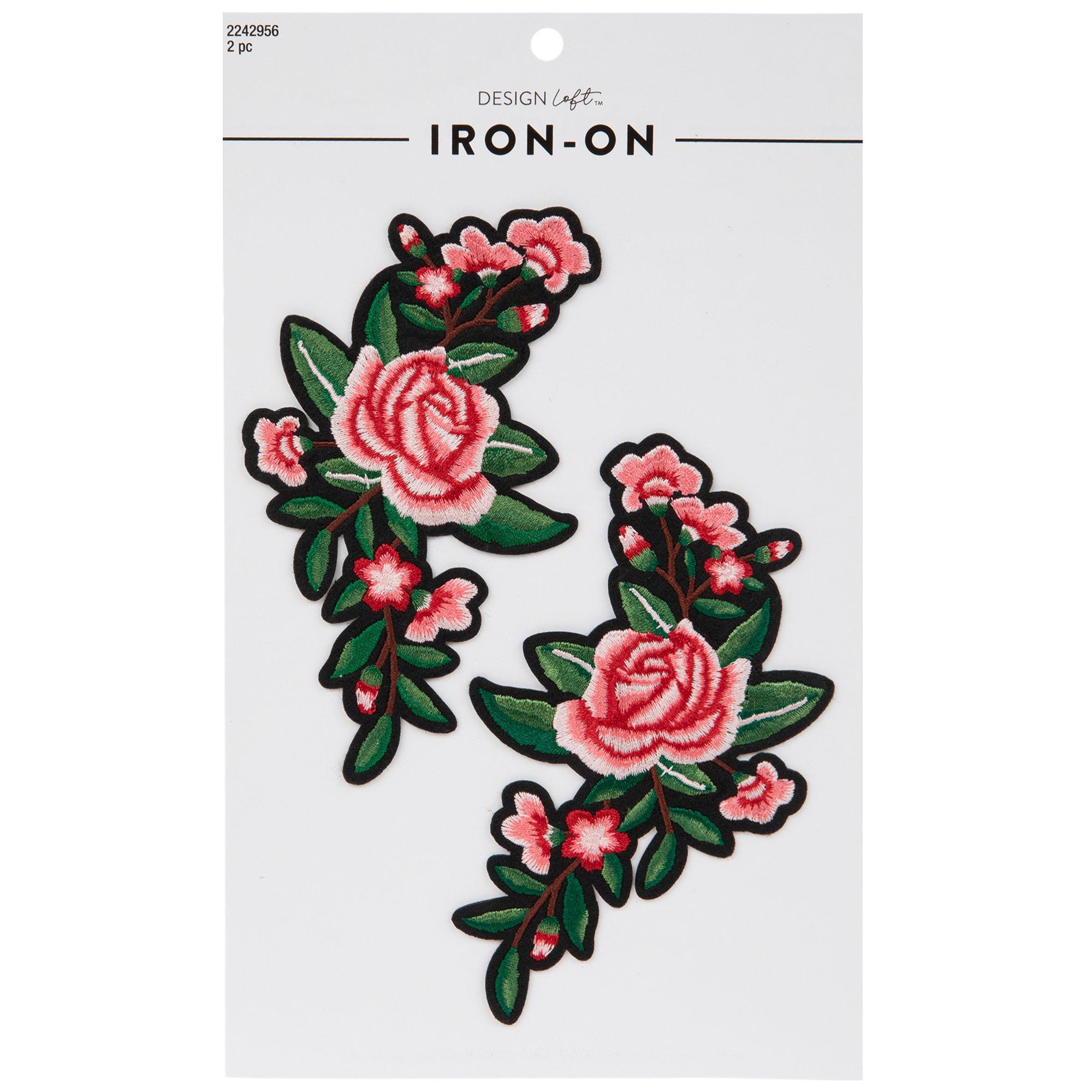 Roses Iron-On Patches | Hobby Lobby | 2242956
