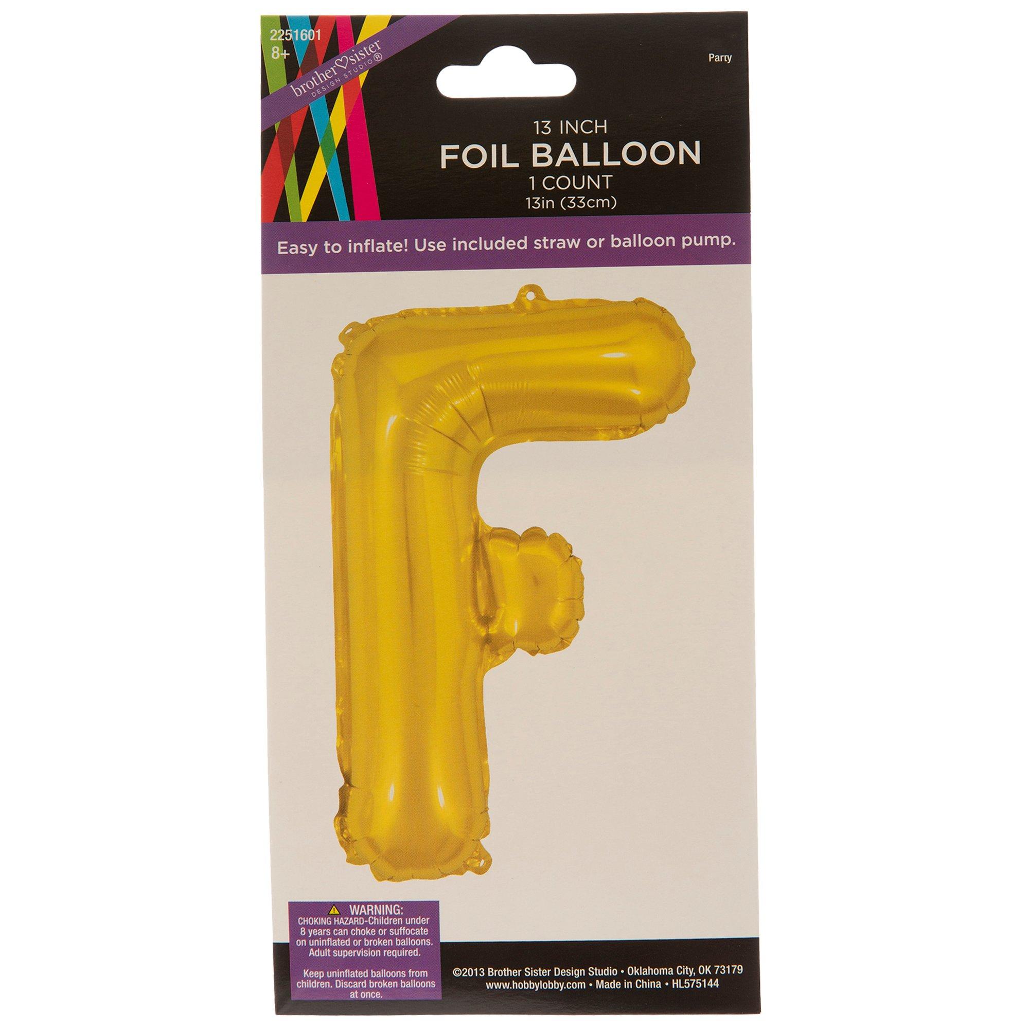 Foil Letter Balloon | Hobby Lobby | 2251601