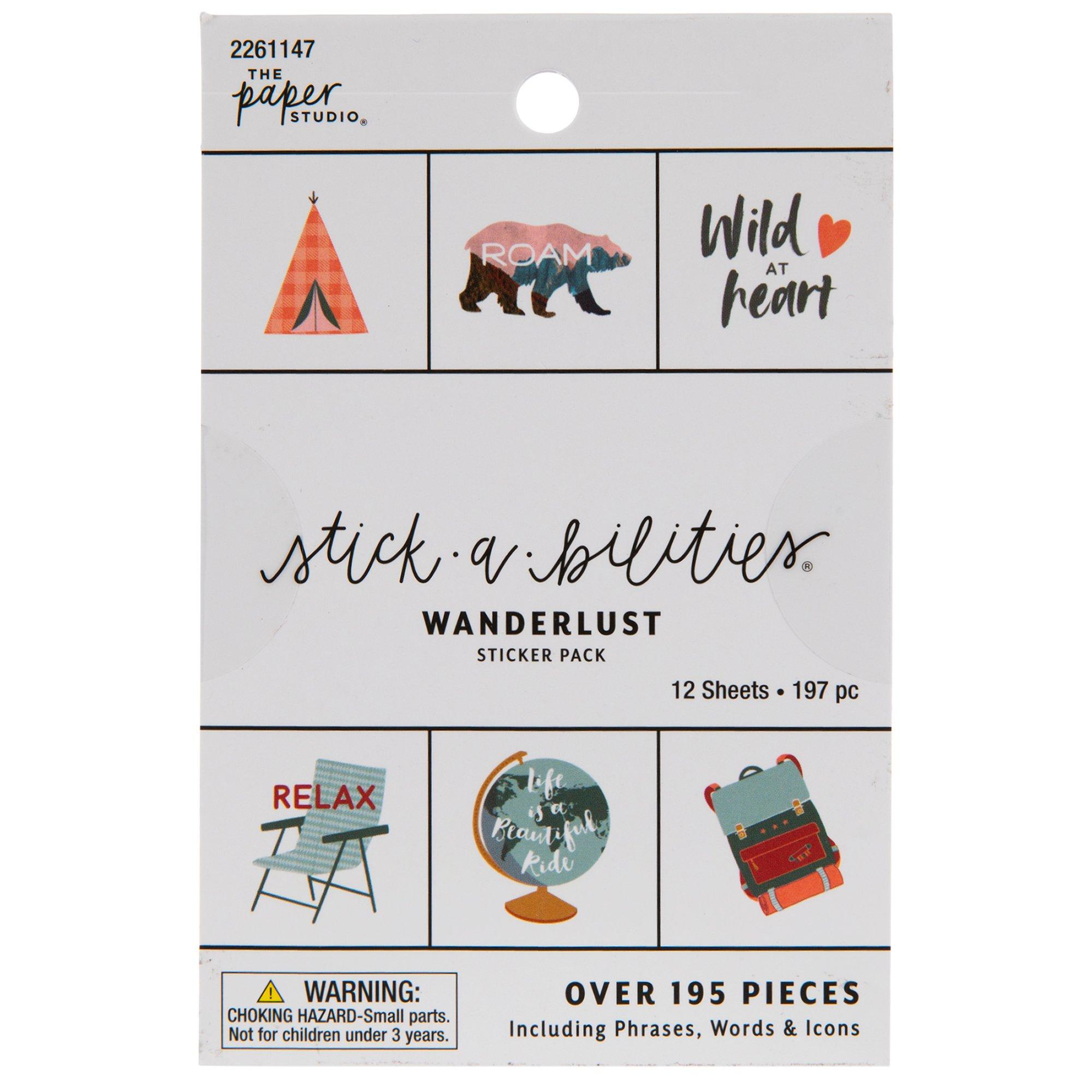 Wanderlust Stickers | Hobby Lobby | 2261147
