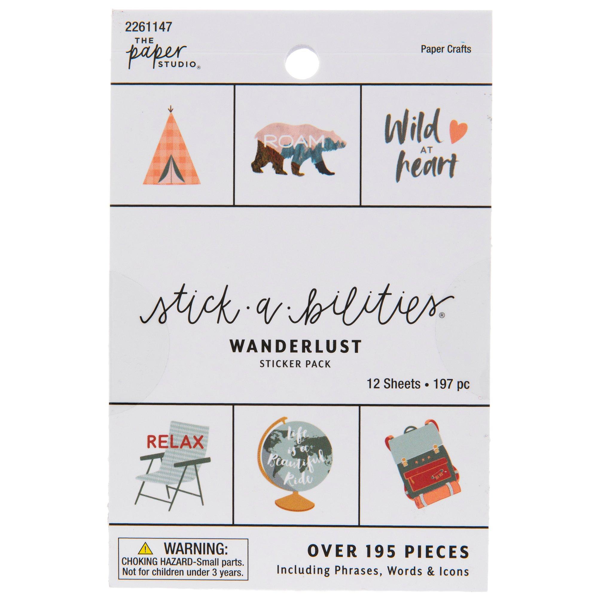 Wanderlust Stickers | Hobby Lobby | 2261147