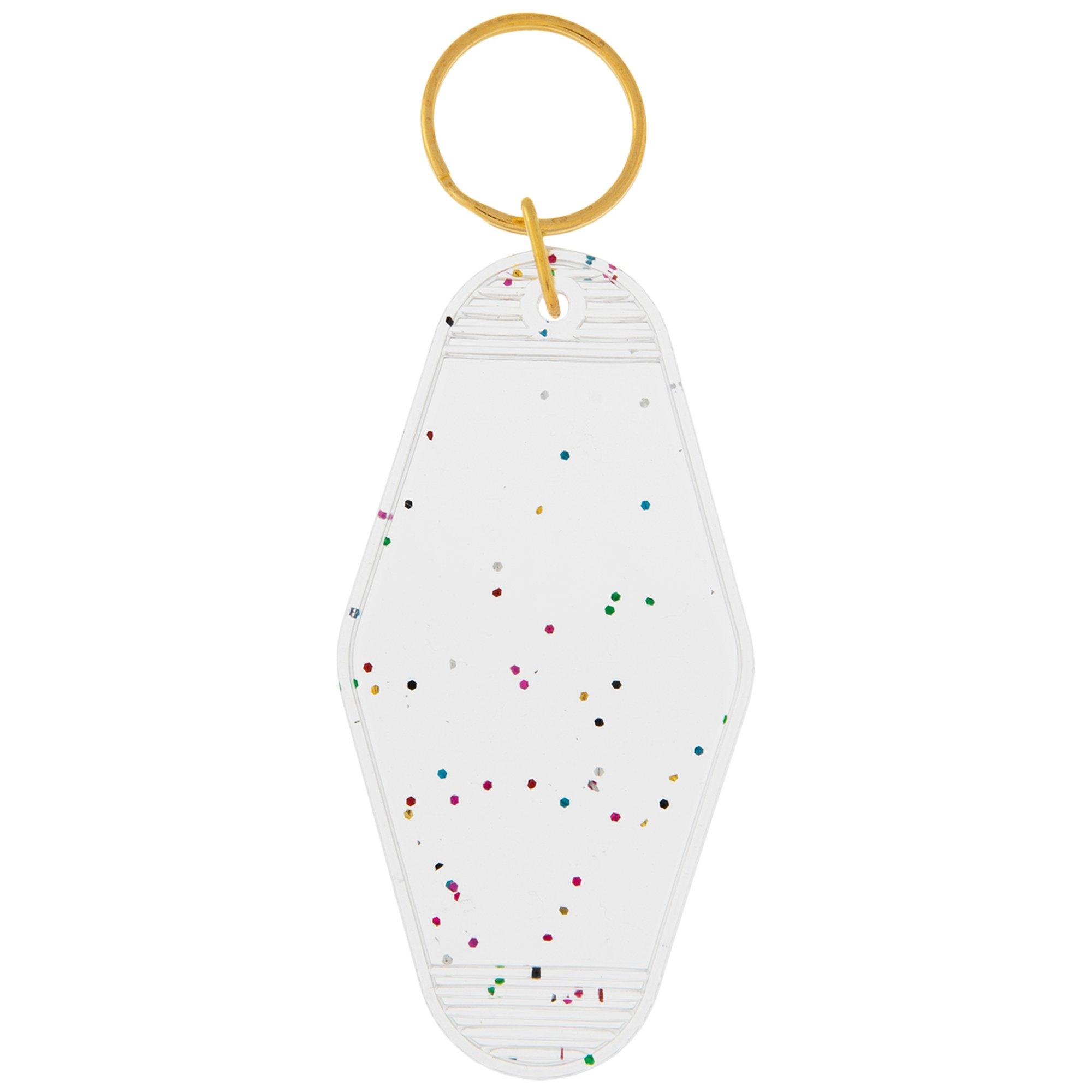 Glitter Keychain Blanks | Hobby Lobby | 2263879