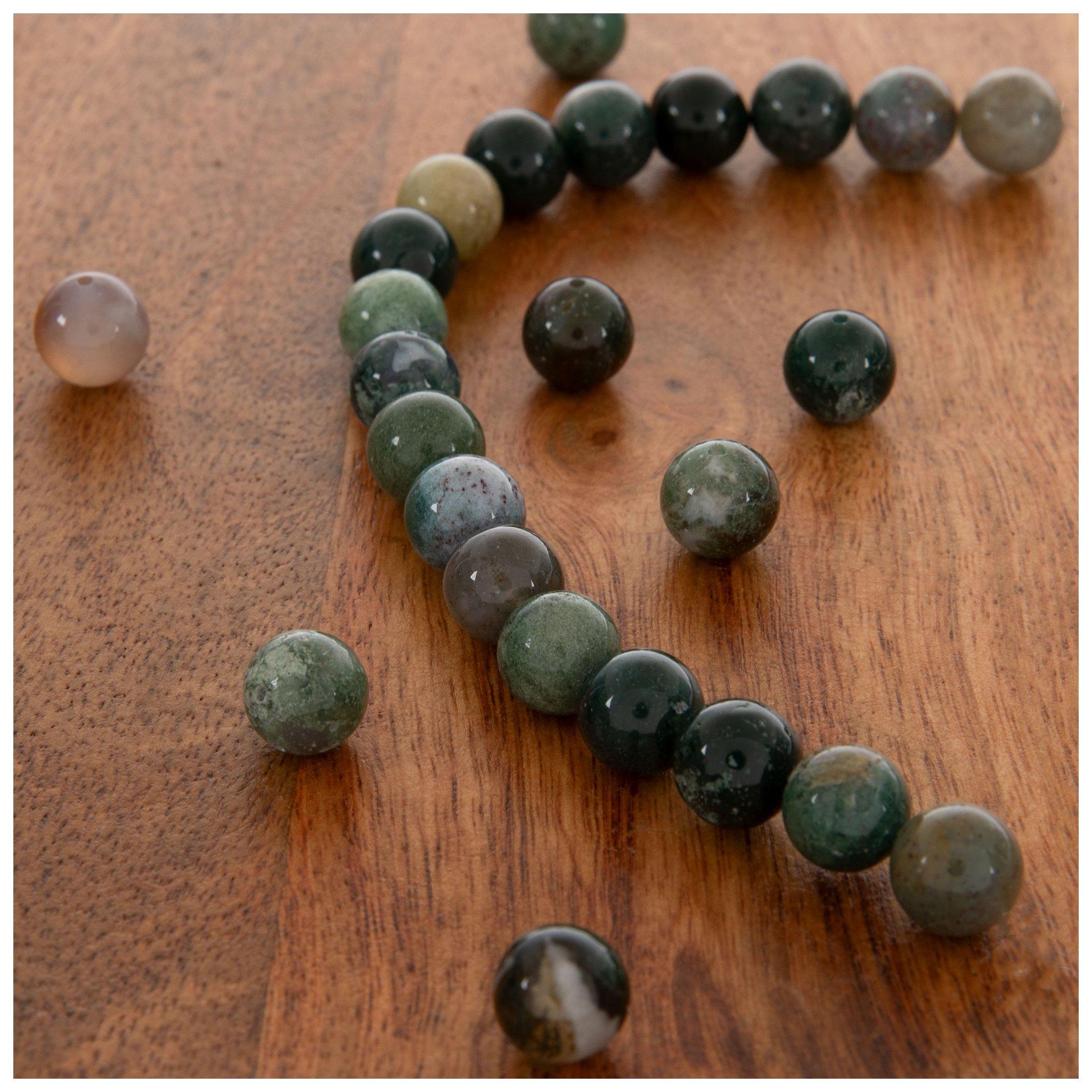 Indian Agate Round Bead Strand | Hobby Lobby | 2271757