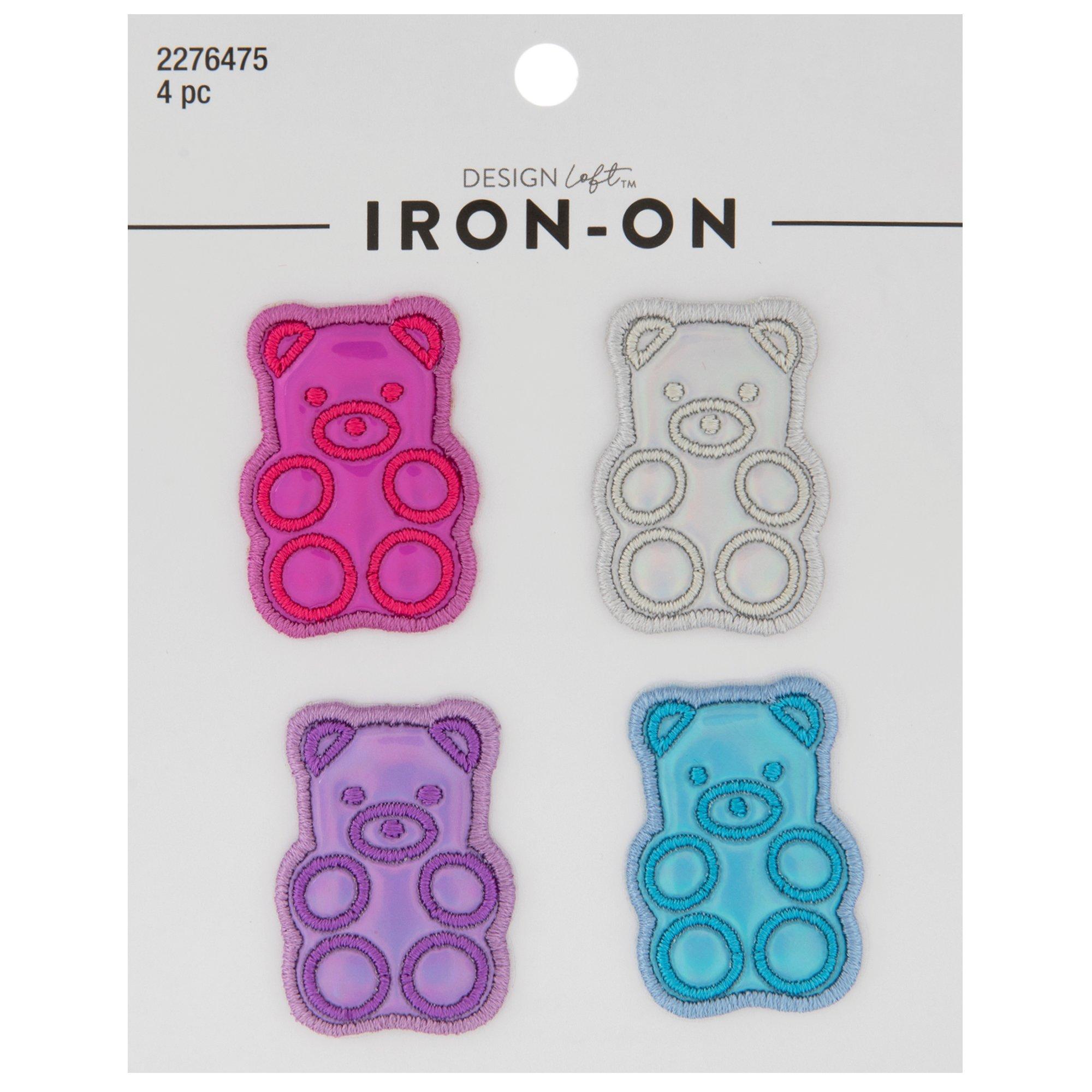 Iridescent Gummy Bears Iron-On Patches | Hobby Lobby | 2276475